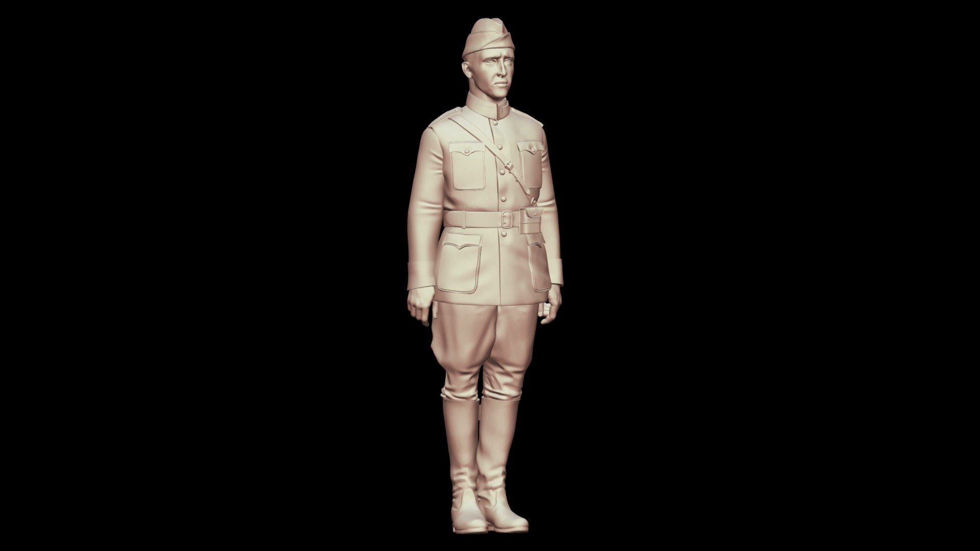 Patton ww1 3d model