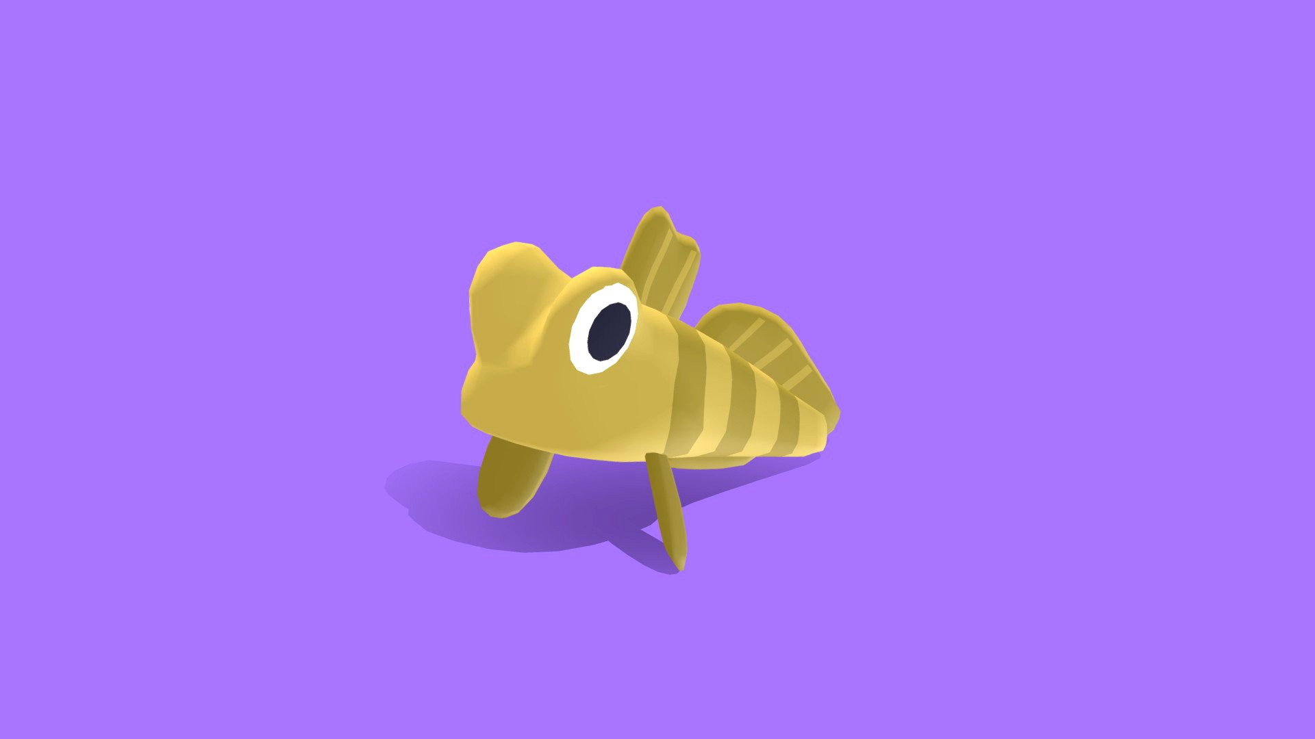 Mudskipper - Quirky Series 3d model