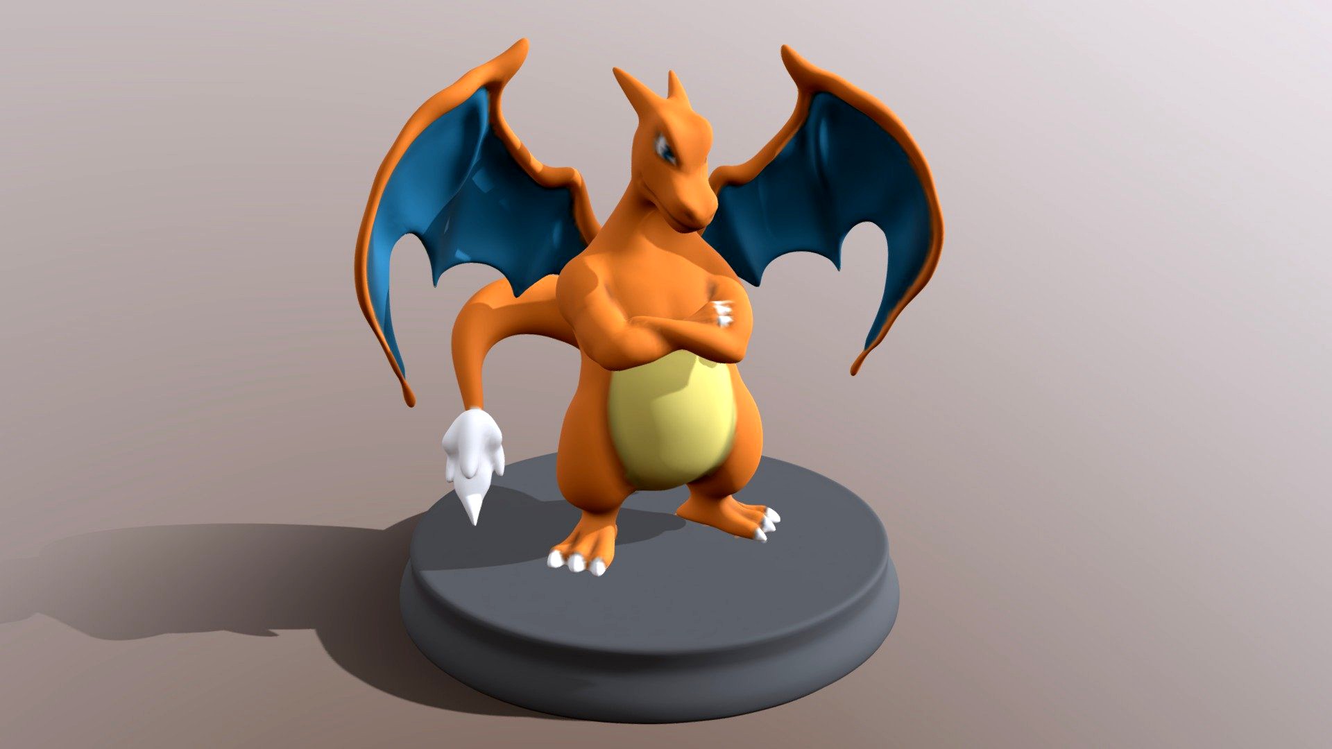 Charizard Figure for Print 3d model