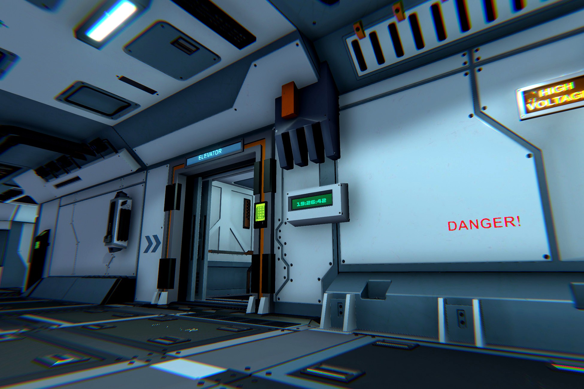 Big Modular Sci-Fi Interior Model Pack 3d