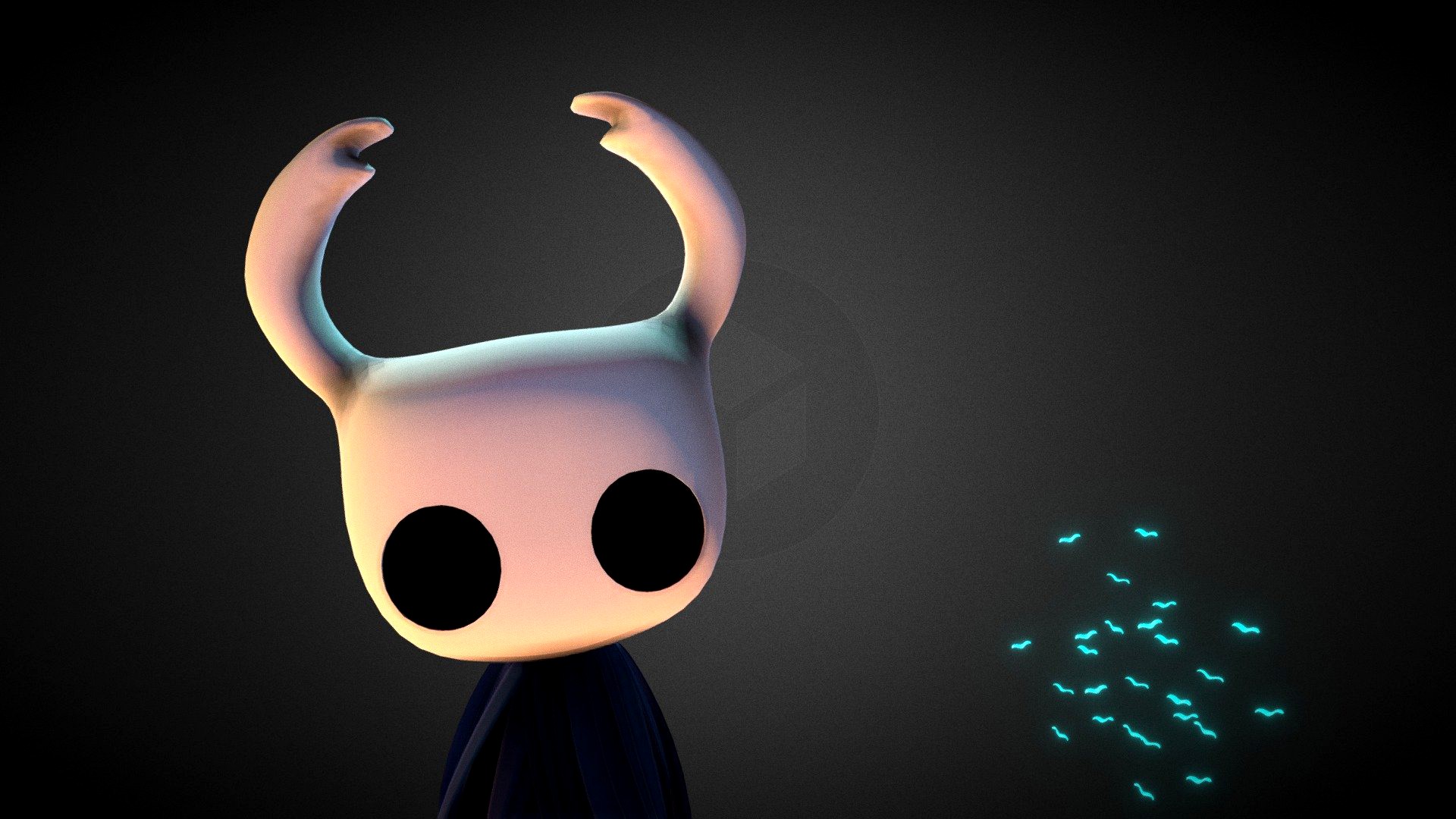 Hollow Knight: The knight 3d model