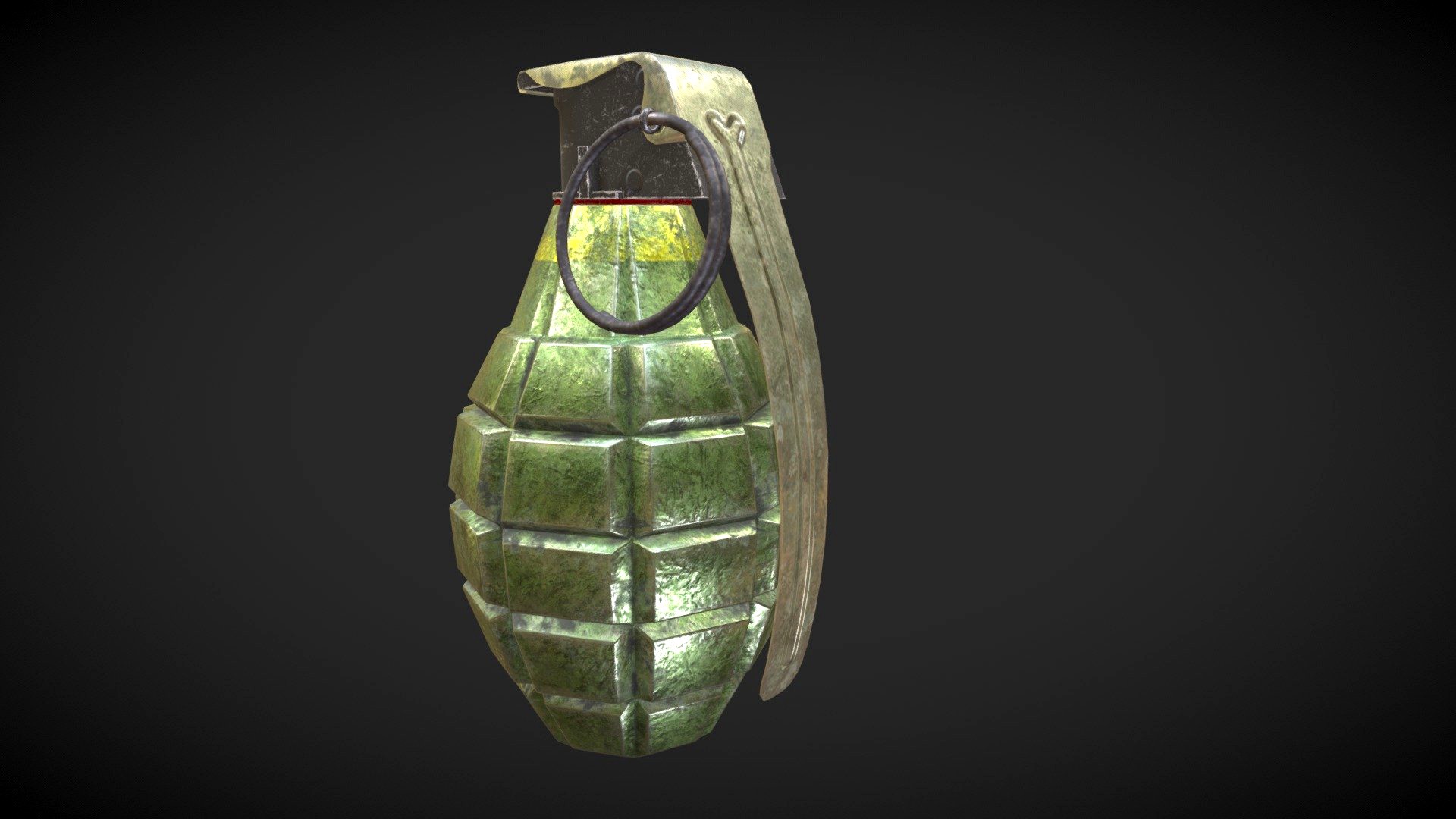 MK2 Grenade 3d model