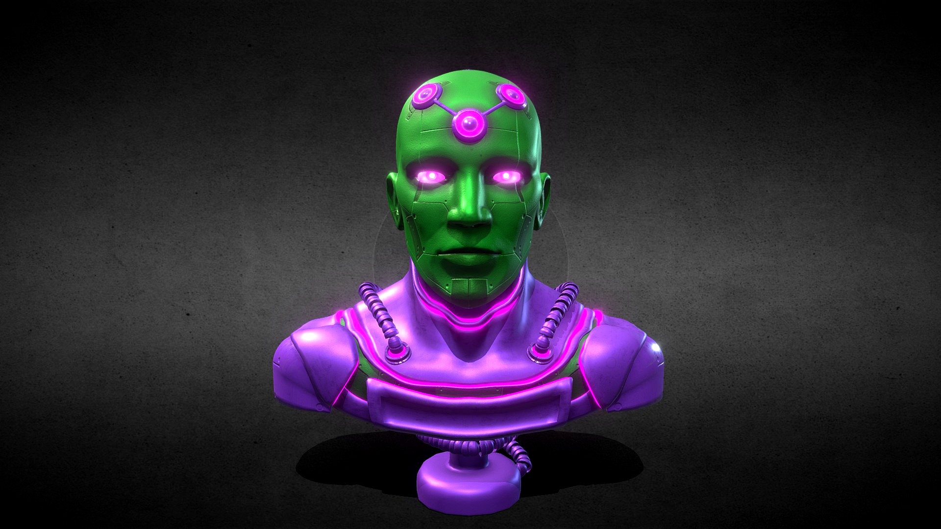 Brainiac 3d model