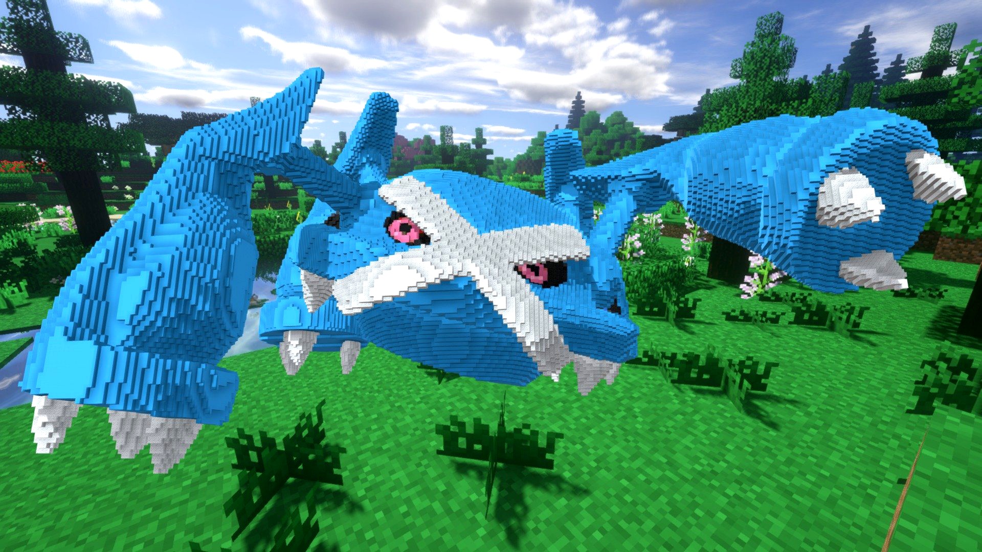 Minecraft Metagross Build Schematic 3d model