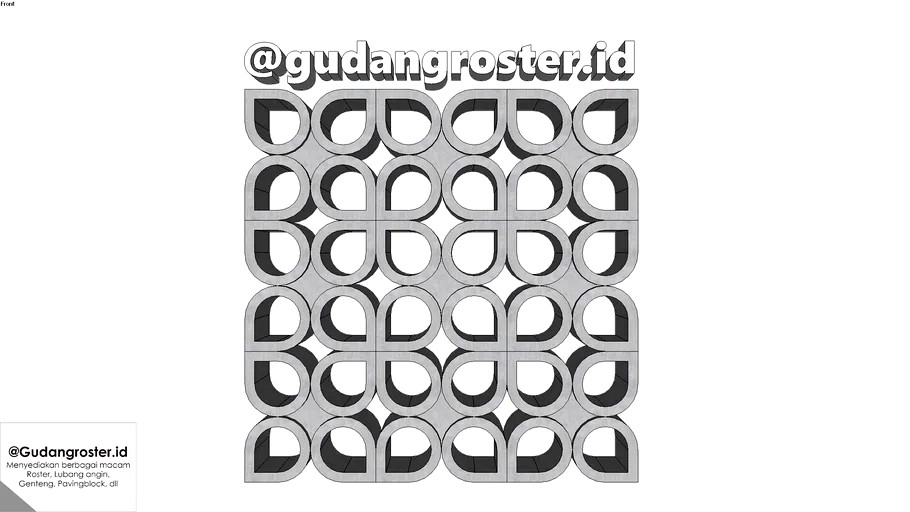 51- Roster Loster - @gudangroster.id 3d model