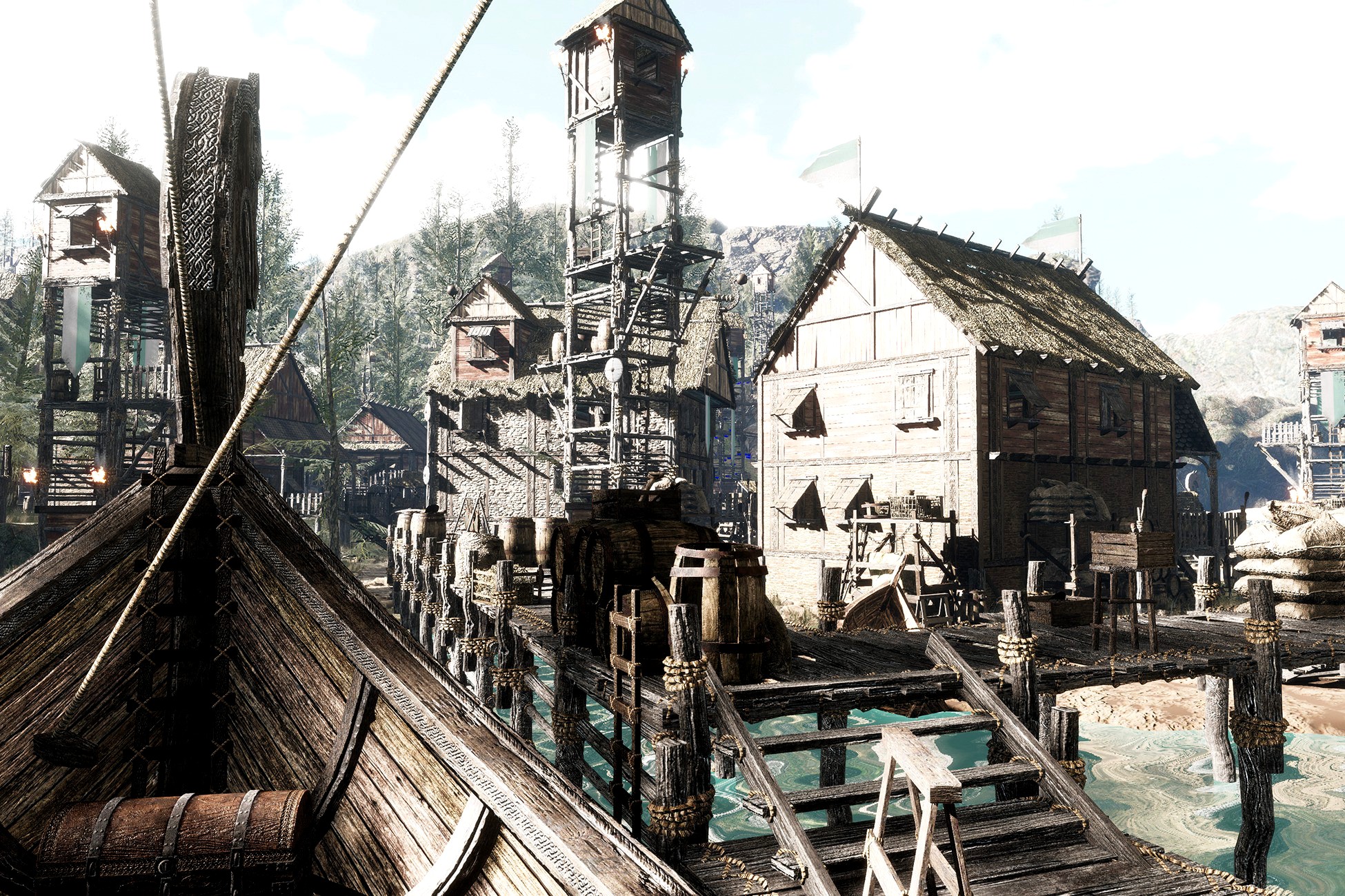 Modular Viking Village - Medieval Town - Medieval Village [Modular ...