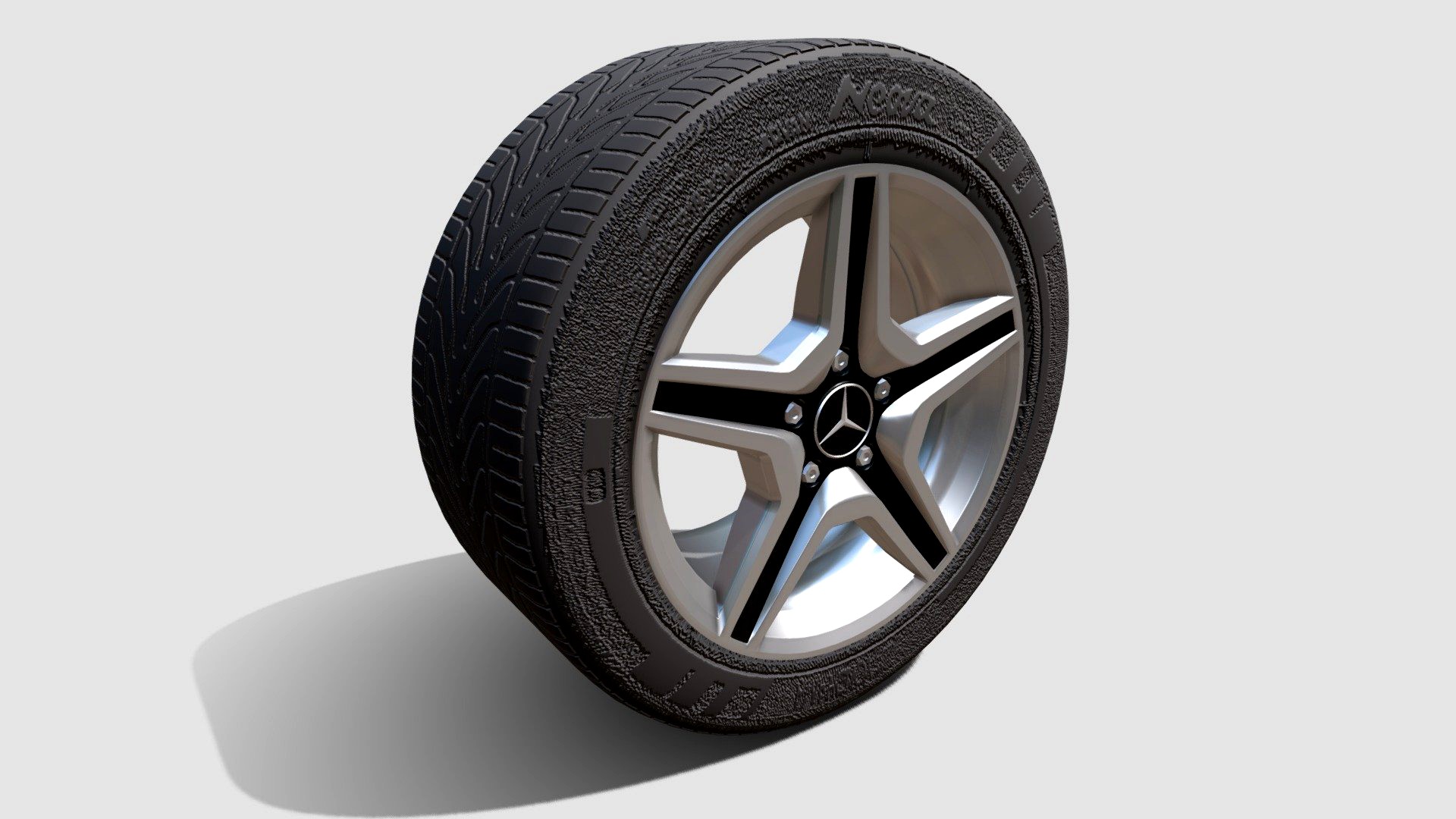 Mercedes G Class Wheel 3d model