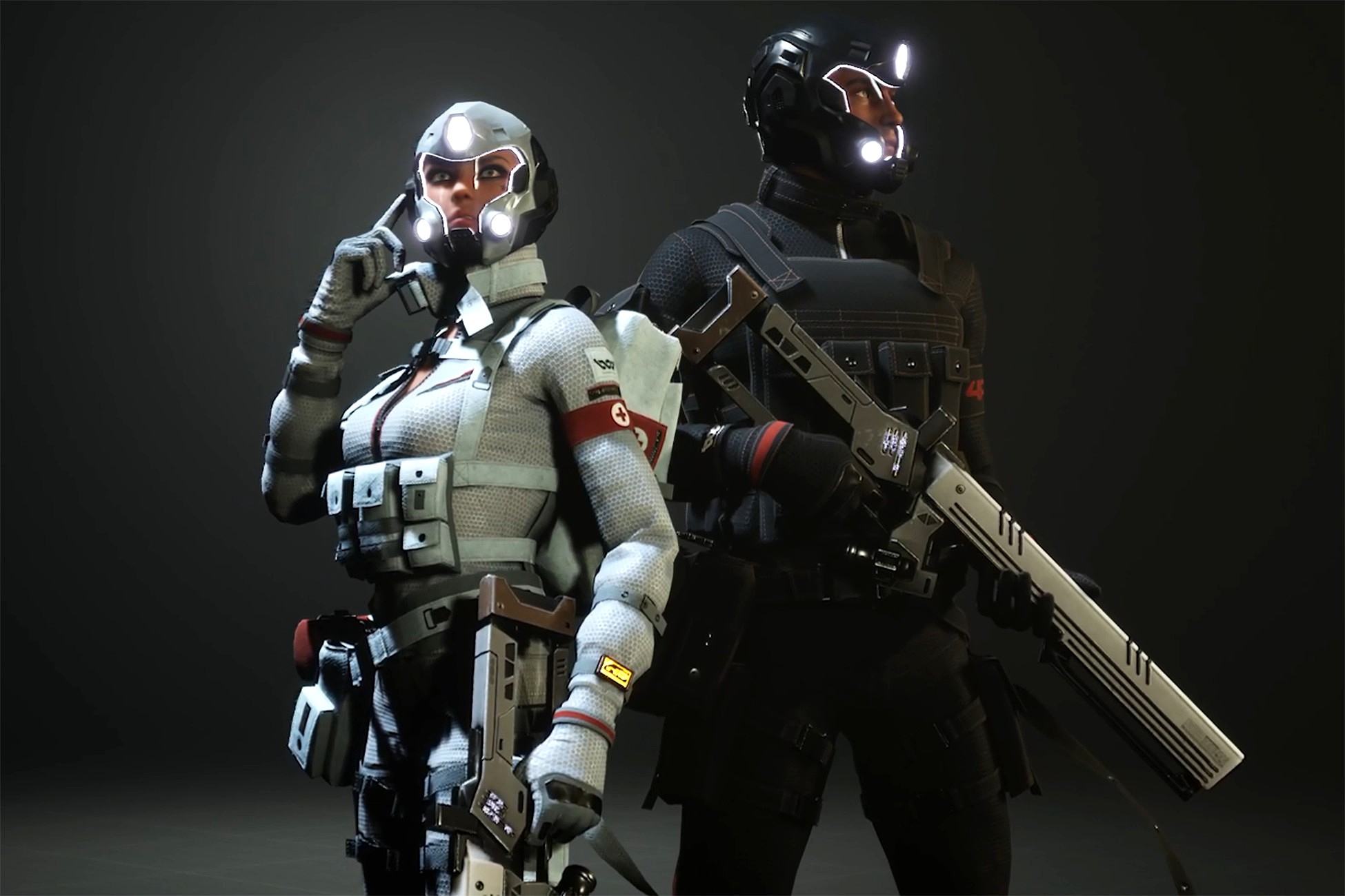 G2: Medic and Soldier 3d model