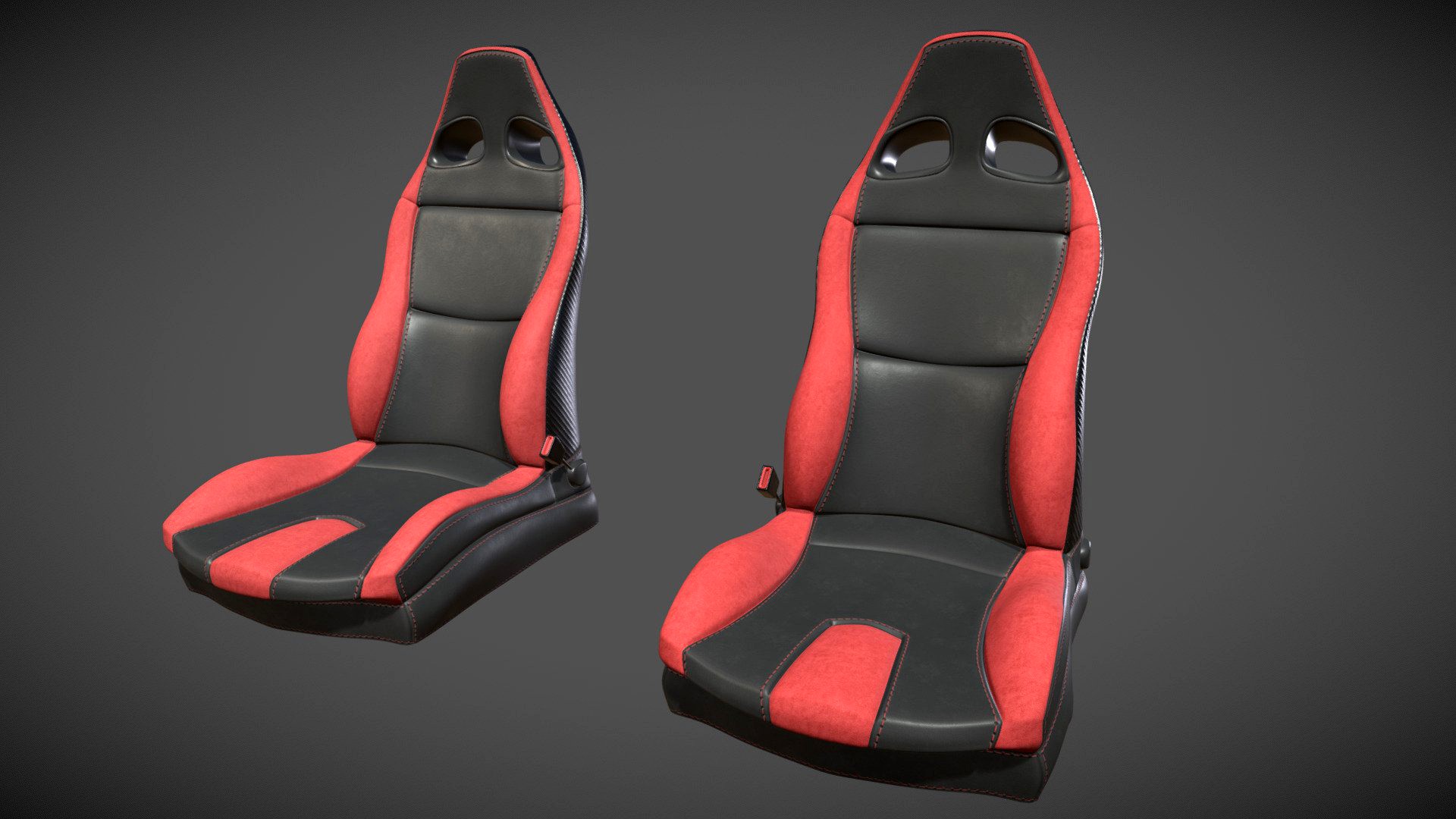 Racing Seats 3d model