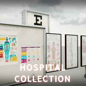 Hospital Collection 3d model