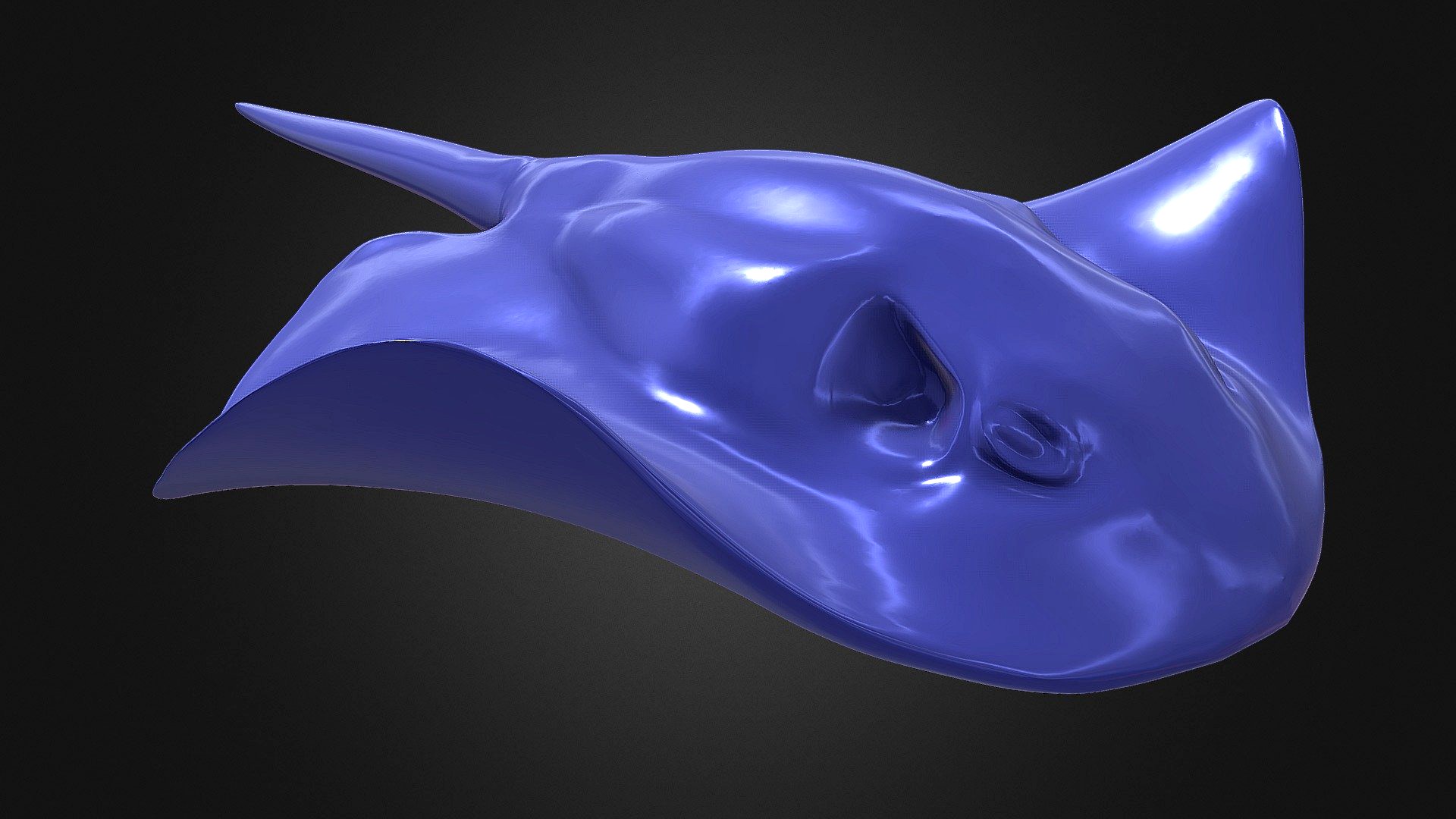 Realistic Stingray 3d model
