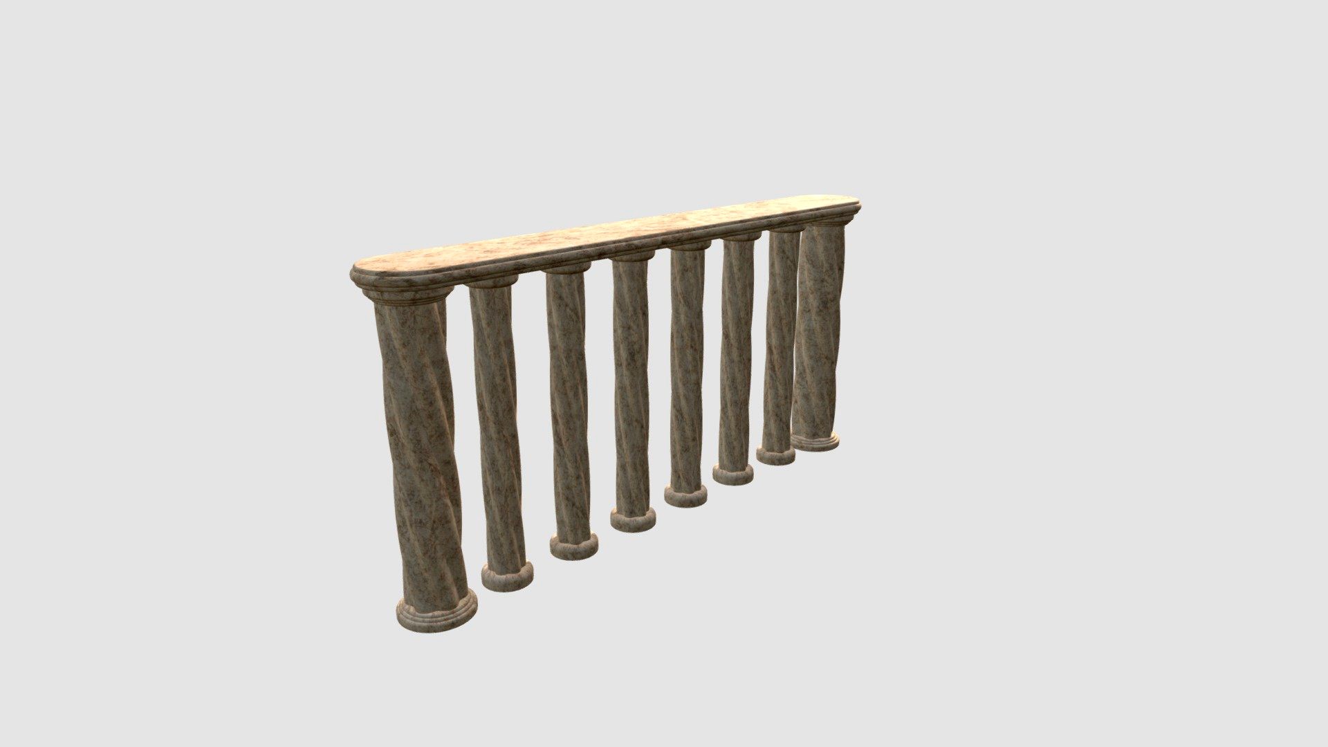railing 3d model