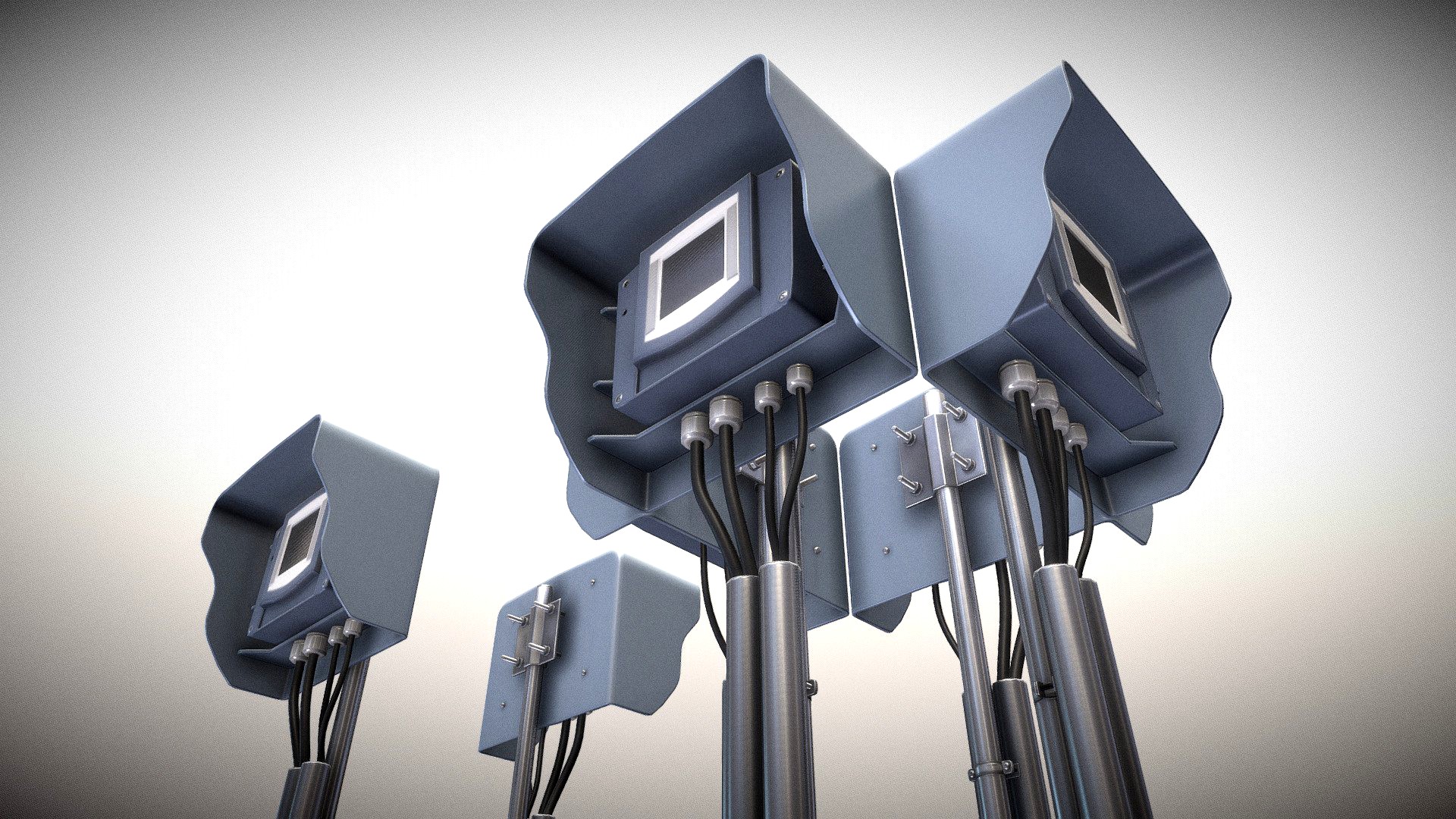 Control Panel 4 (Remastered) 3d model