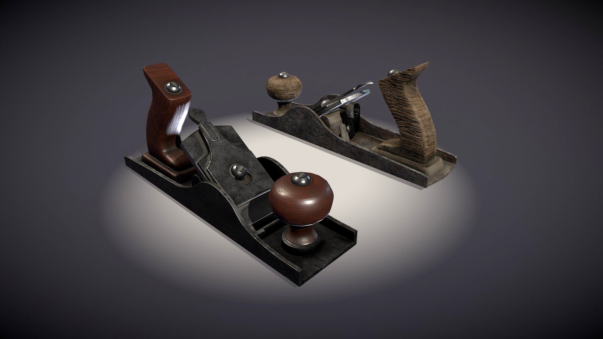 Hand Plane 3d model