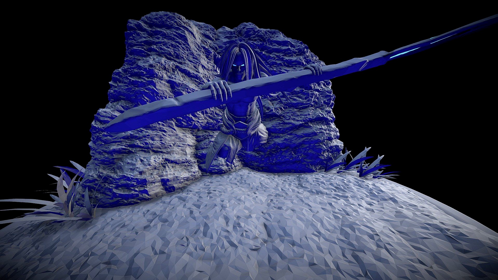 Kayn Shadow reaper - Diorama 3D printable model
