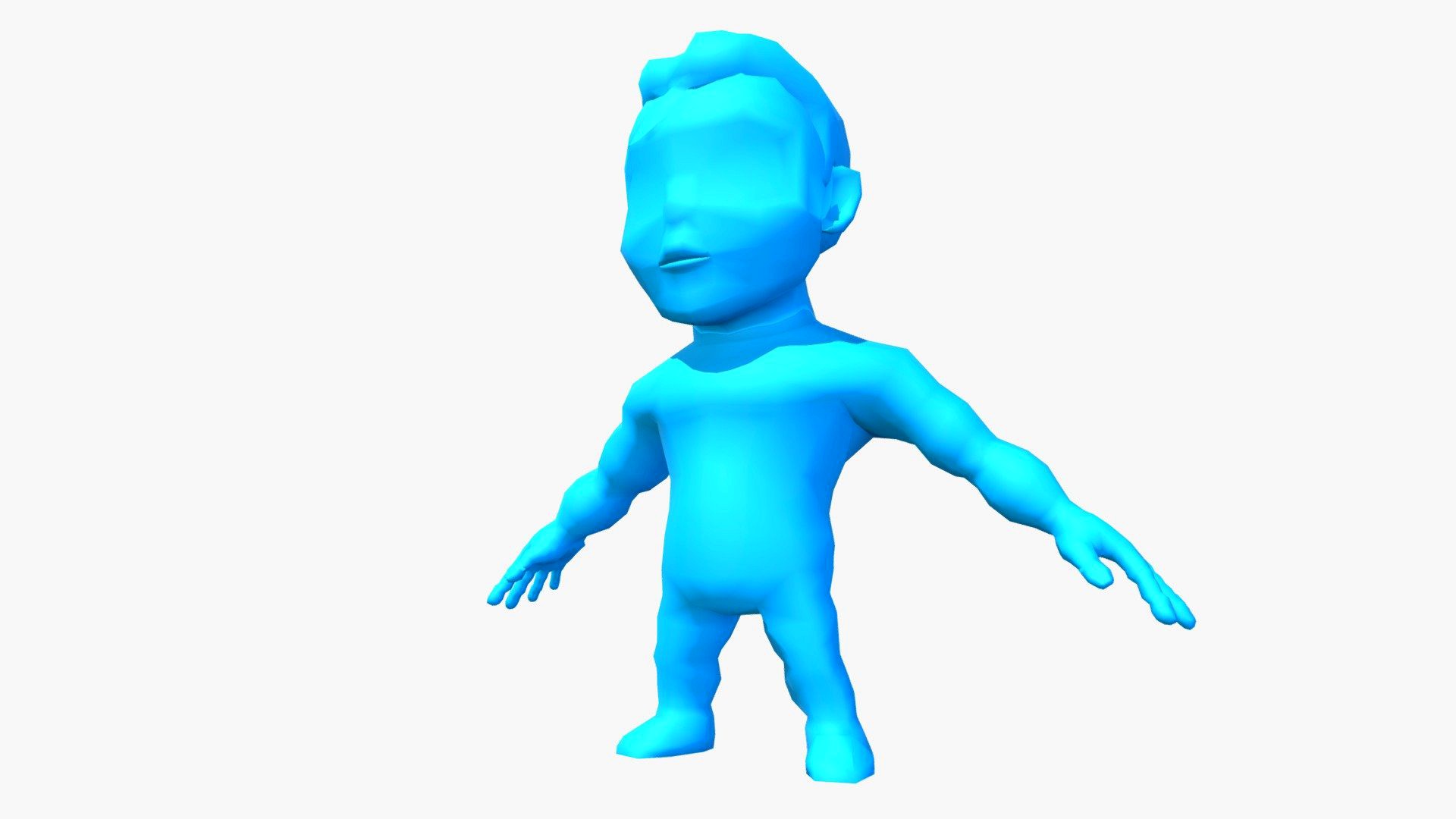 Willy Boy Basemesh 3d model