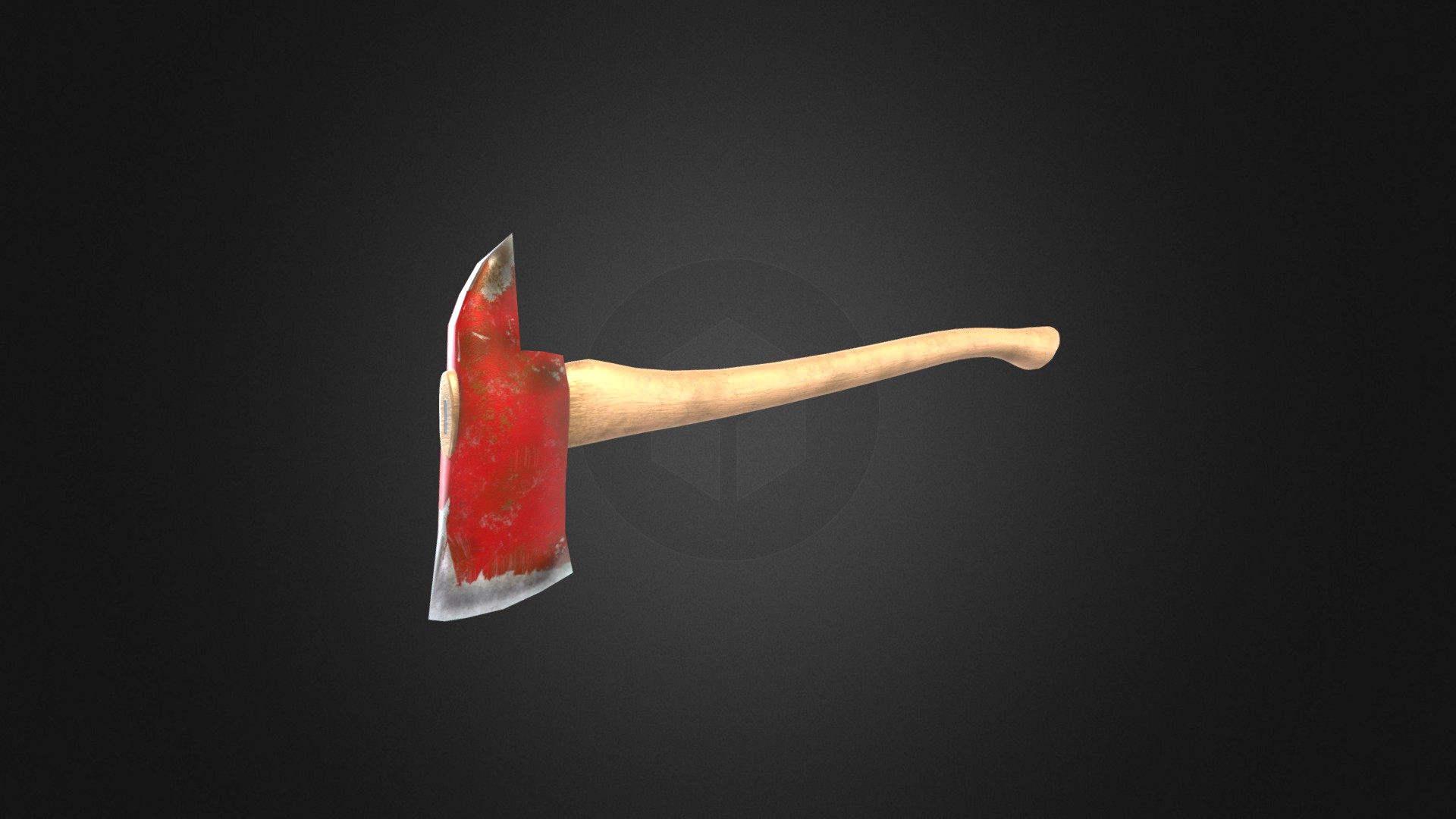 Fireman Axe 3d model