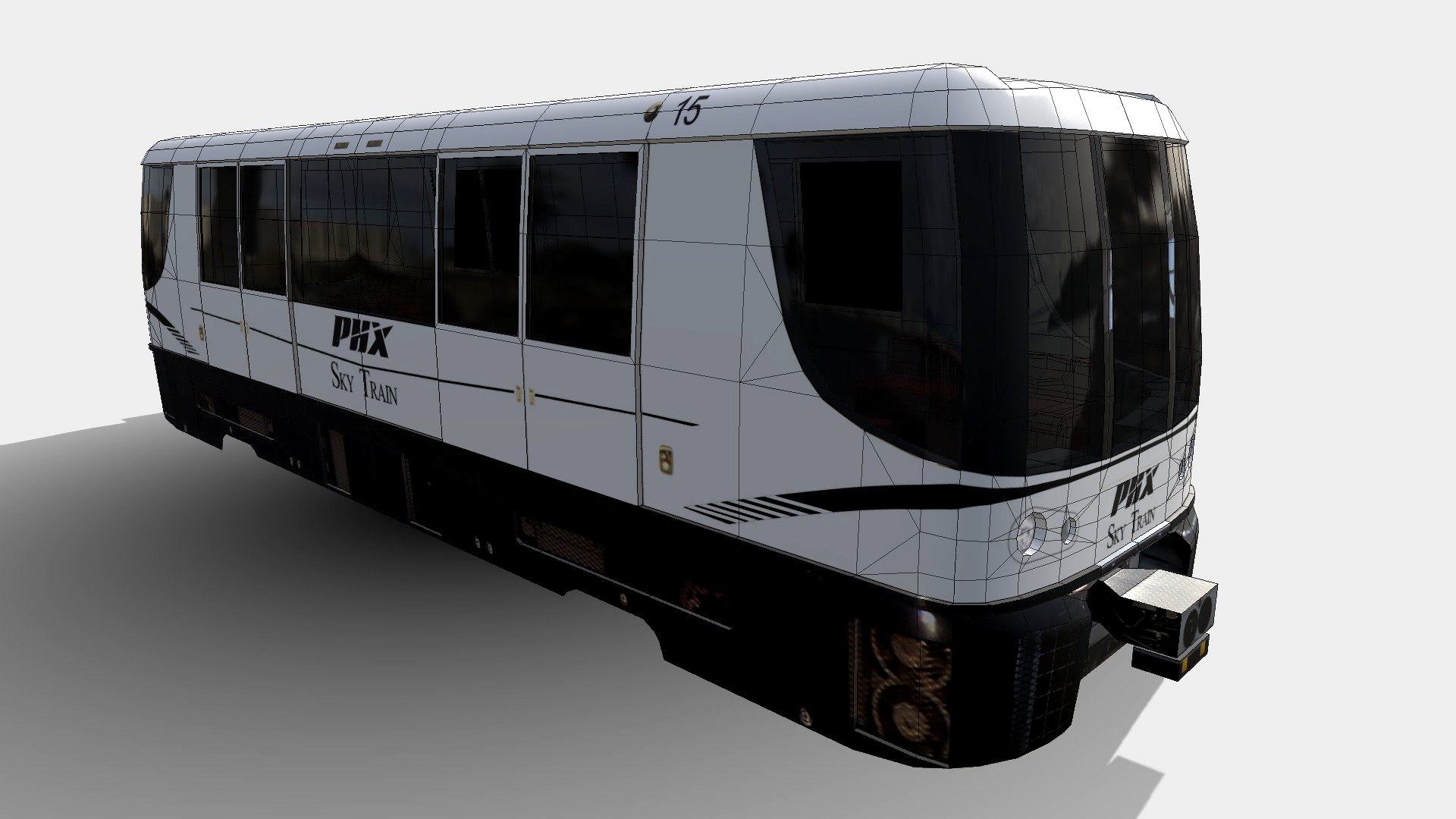 Bombardier PHX Sky Train 3d model