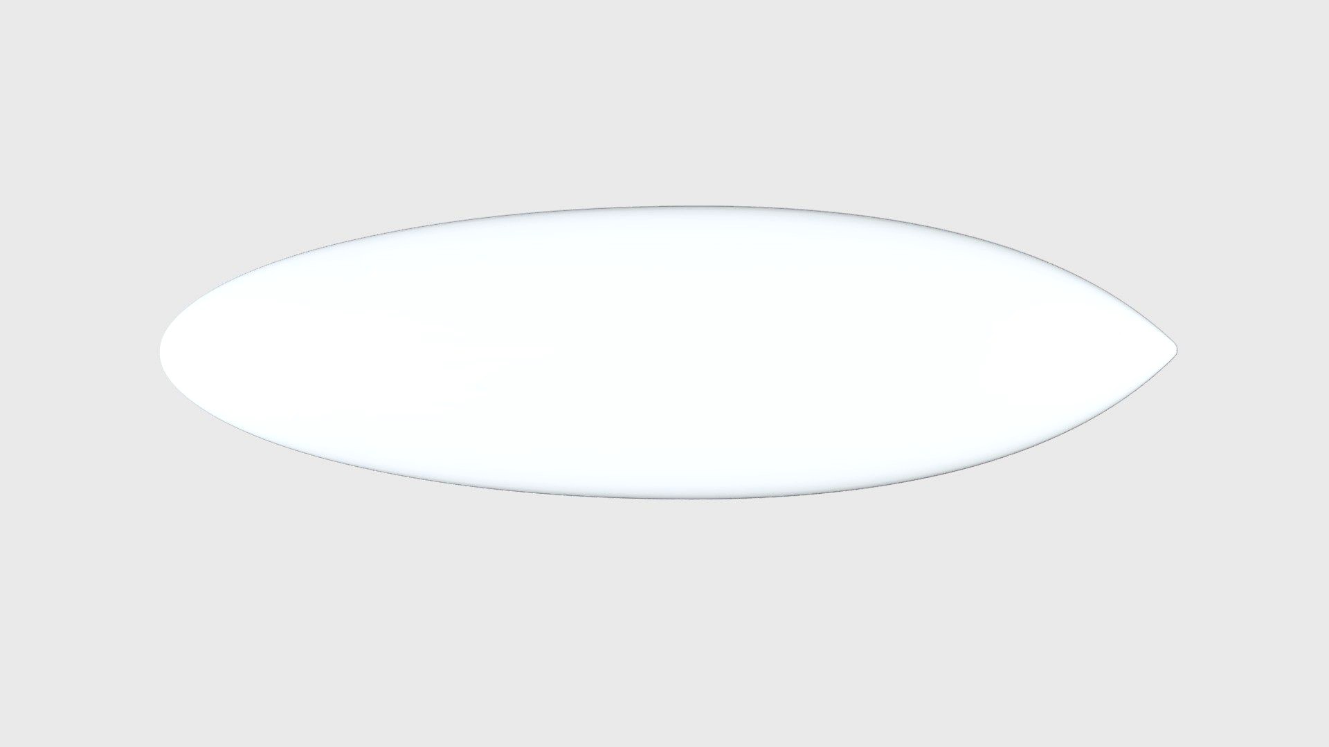 One Board Quiver Surfboard 3d model
