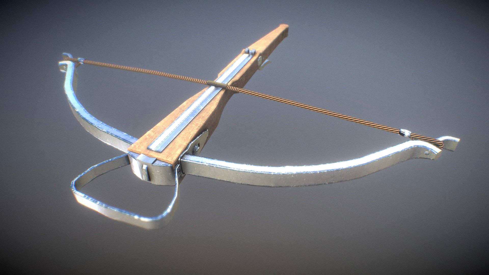 Medieval Crossbow 3d model
