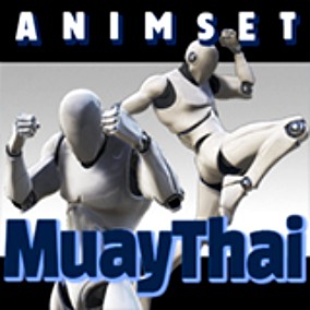 MuayThai AnimSet 3d model