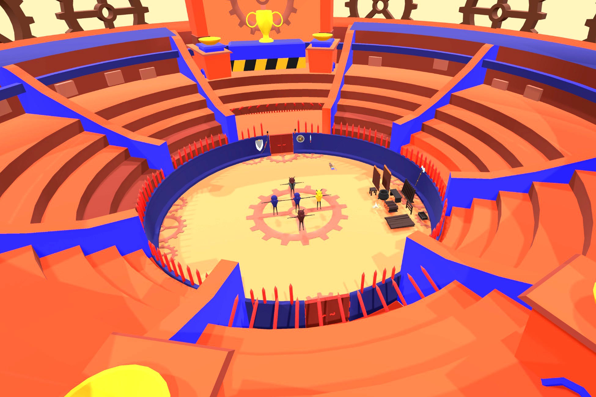 Arena Map - Ant Characters 3d model