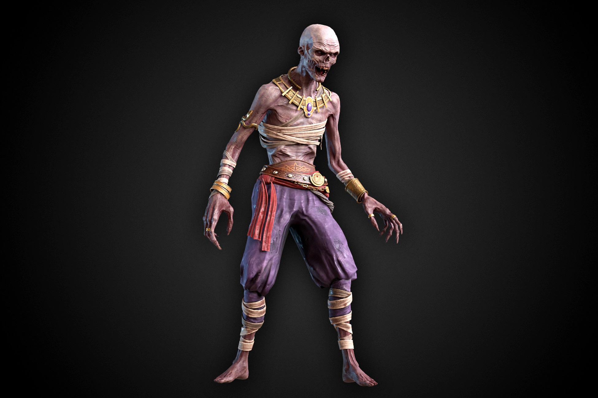 Arabian Ghoul 3d model
