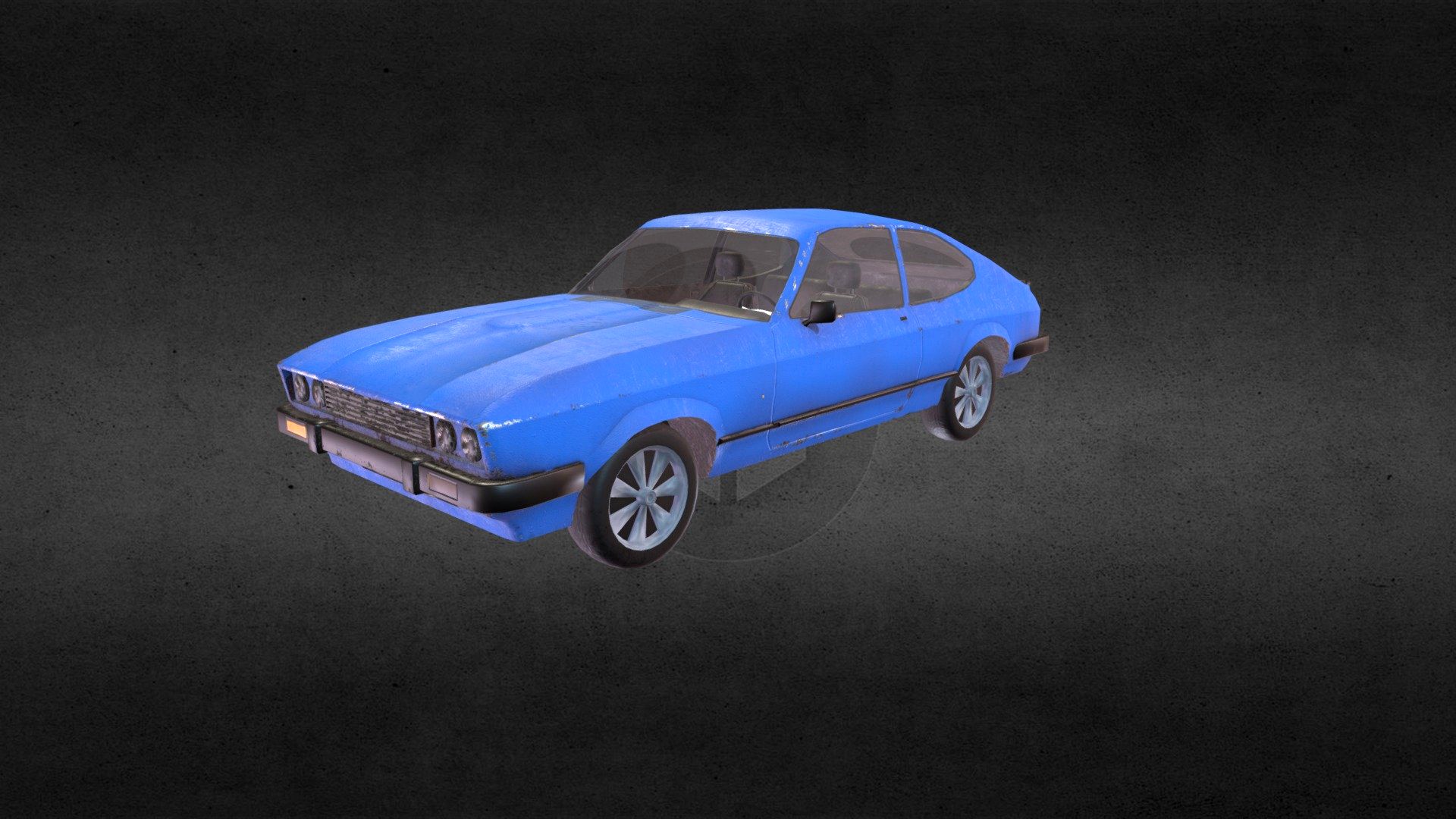 Capri mk3 3d model