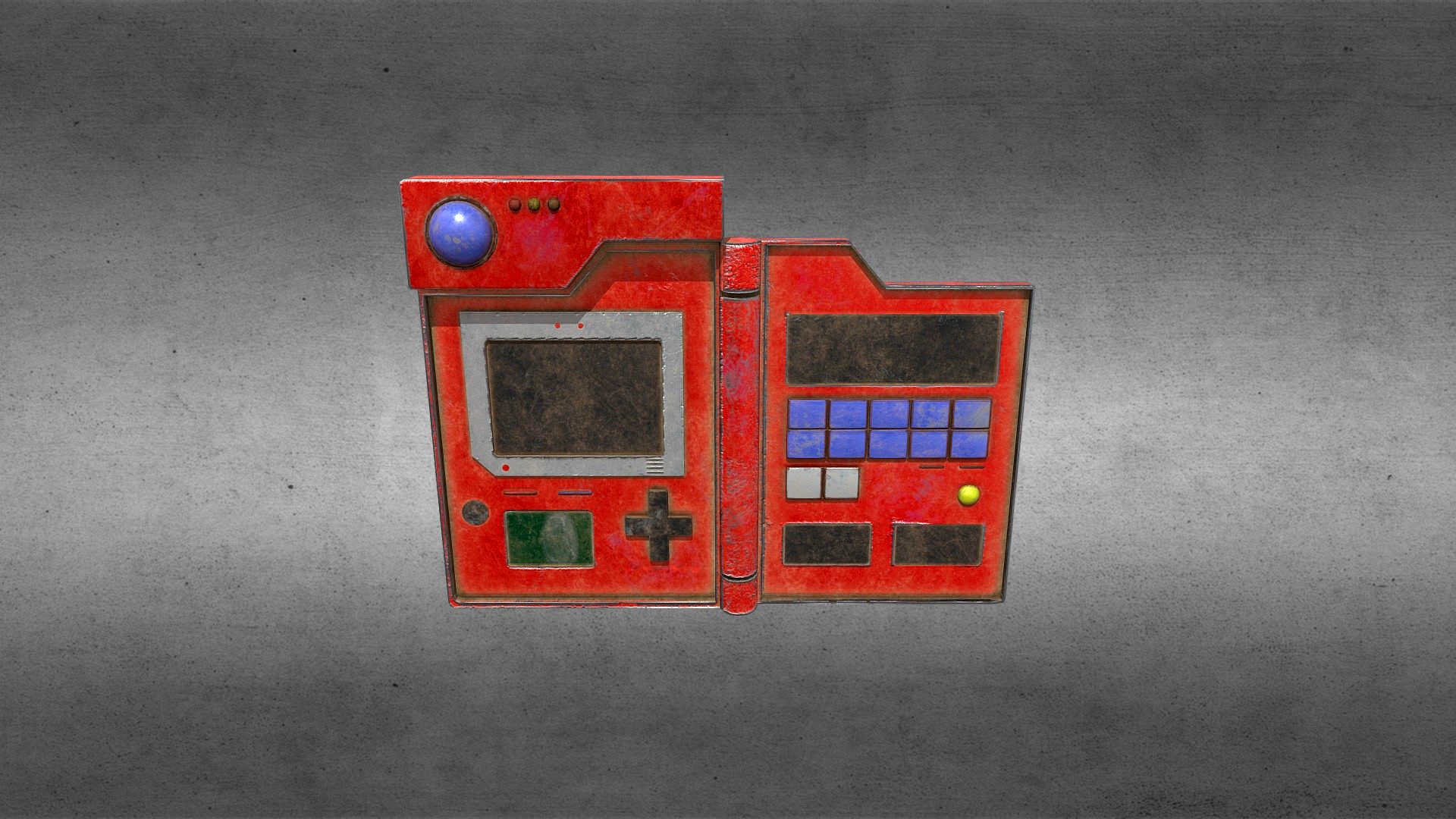 Pokédex Pokémon 3d model
