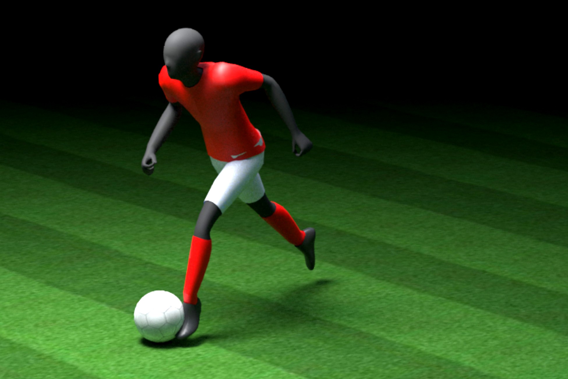 Football Animation Pack 3d model
