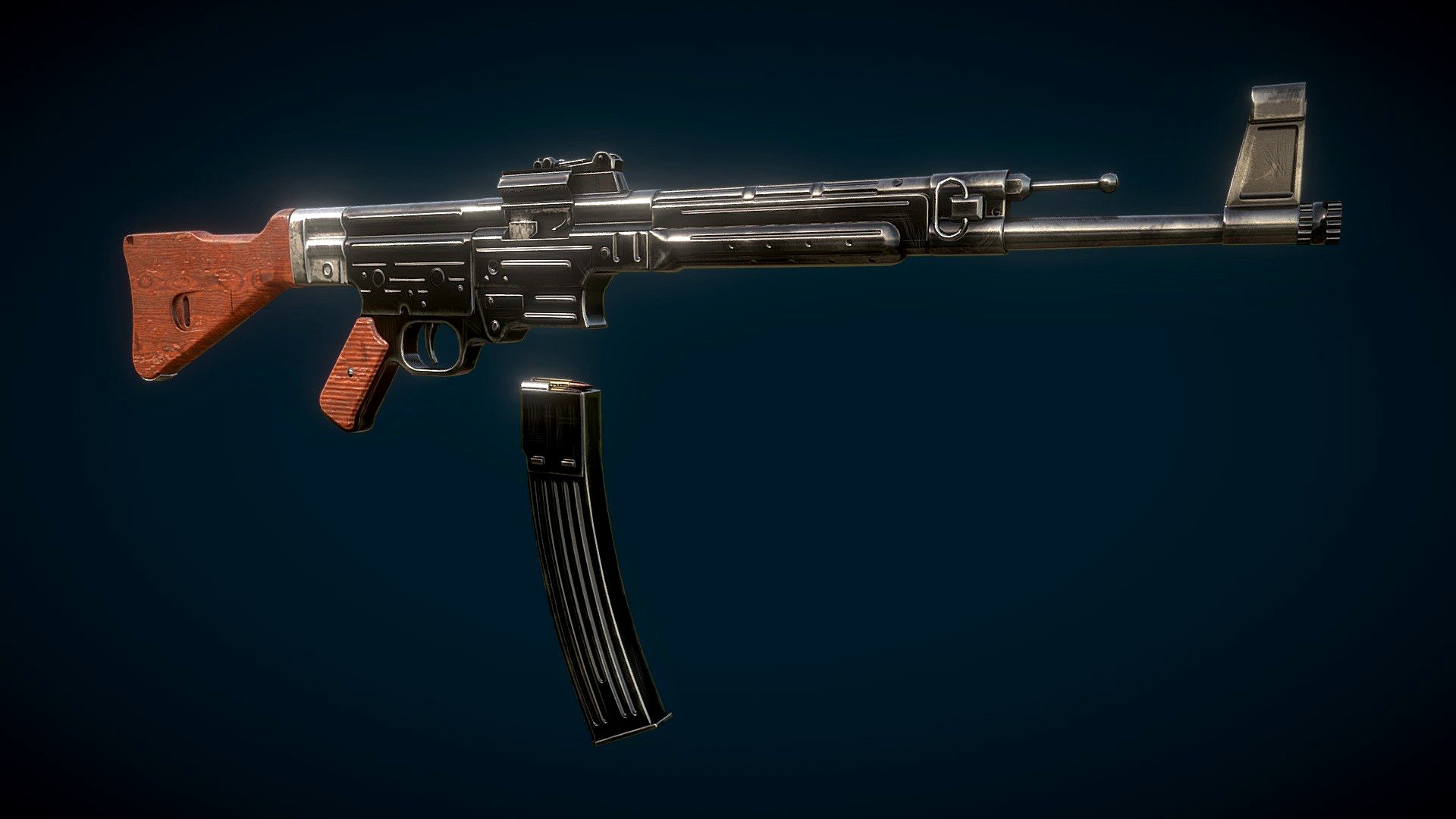 German Sturmgewehr - 44 3d model