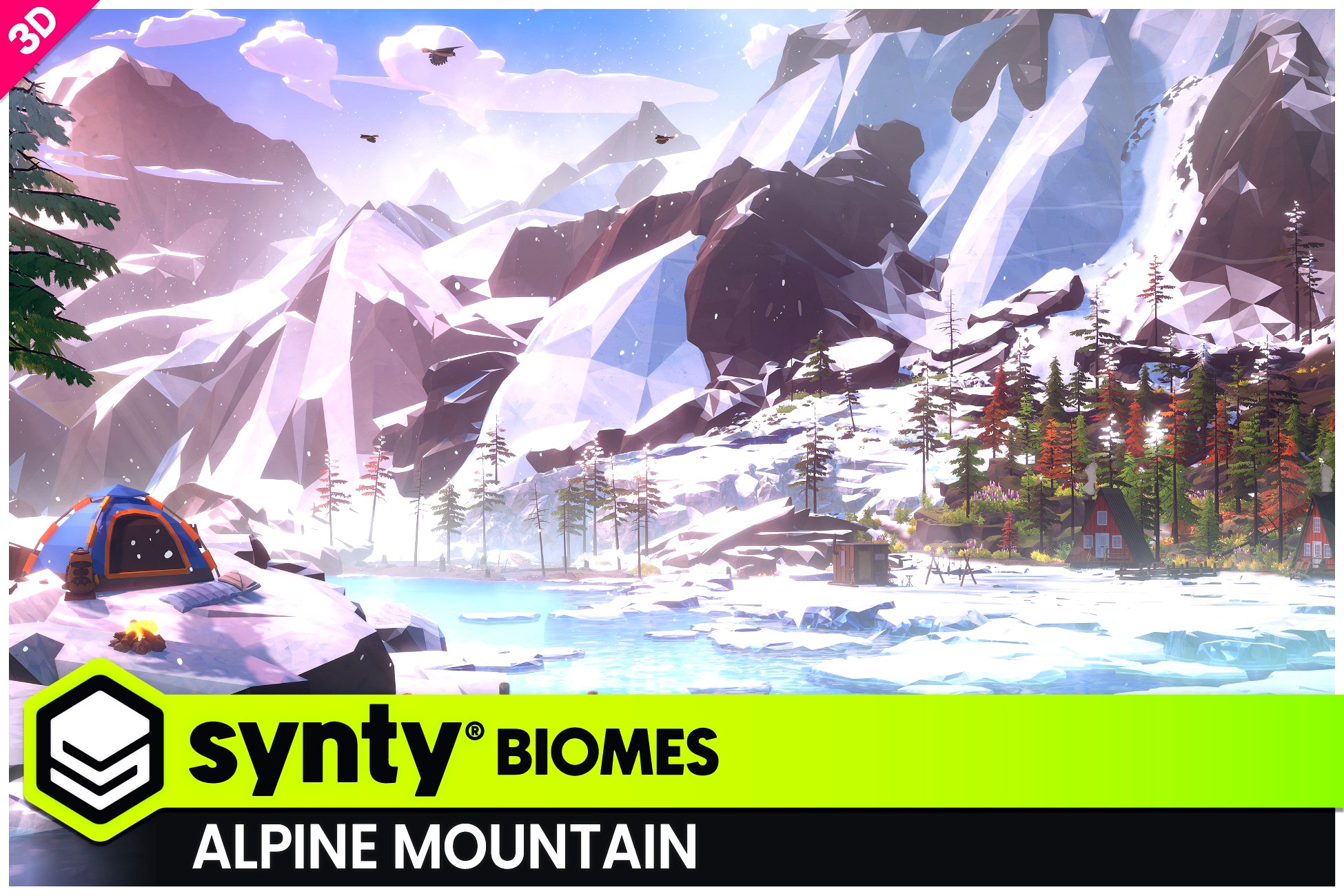 POLYGON - Alpine Mountain - Nature Biomes - 3D Environment Art by Synty ...