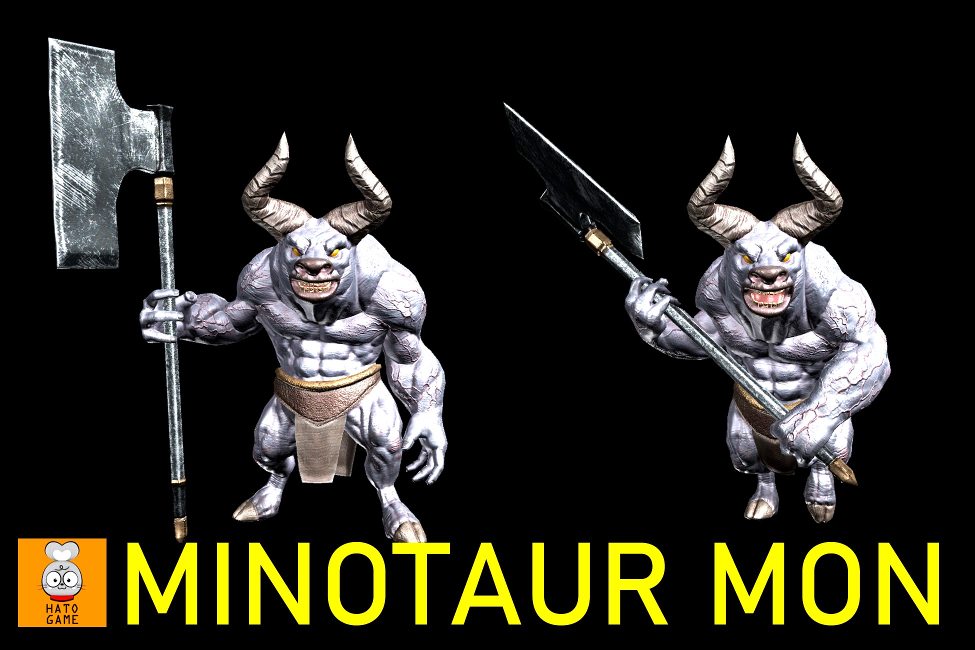 Monster: Minotaur 3d model