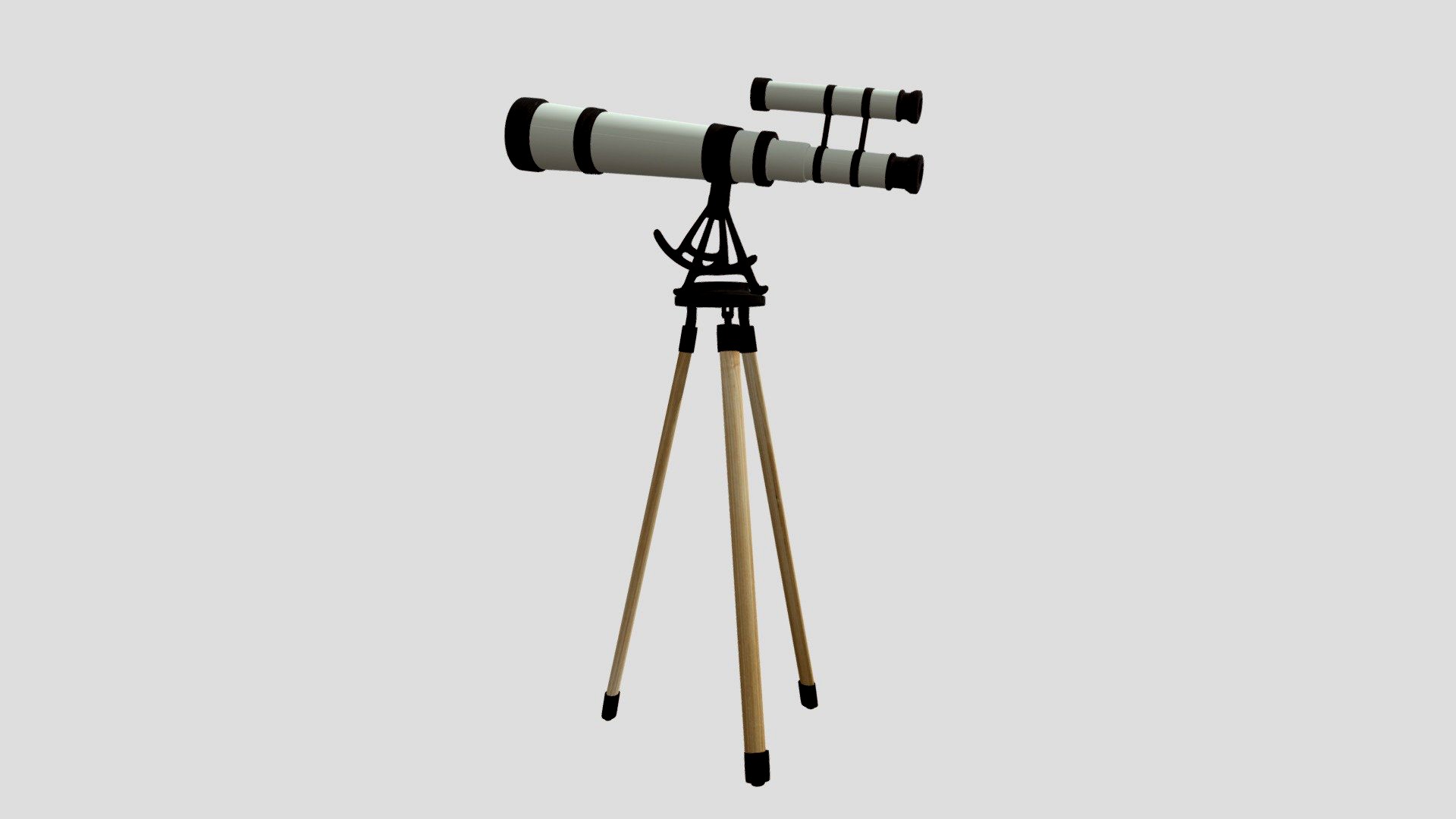 Telescope 3d model