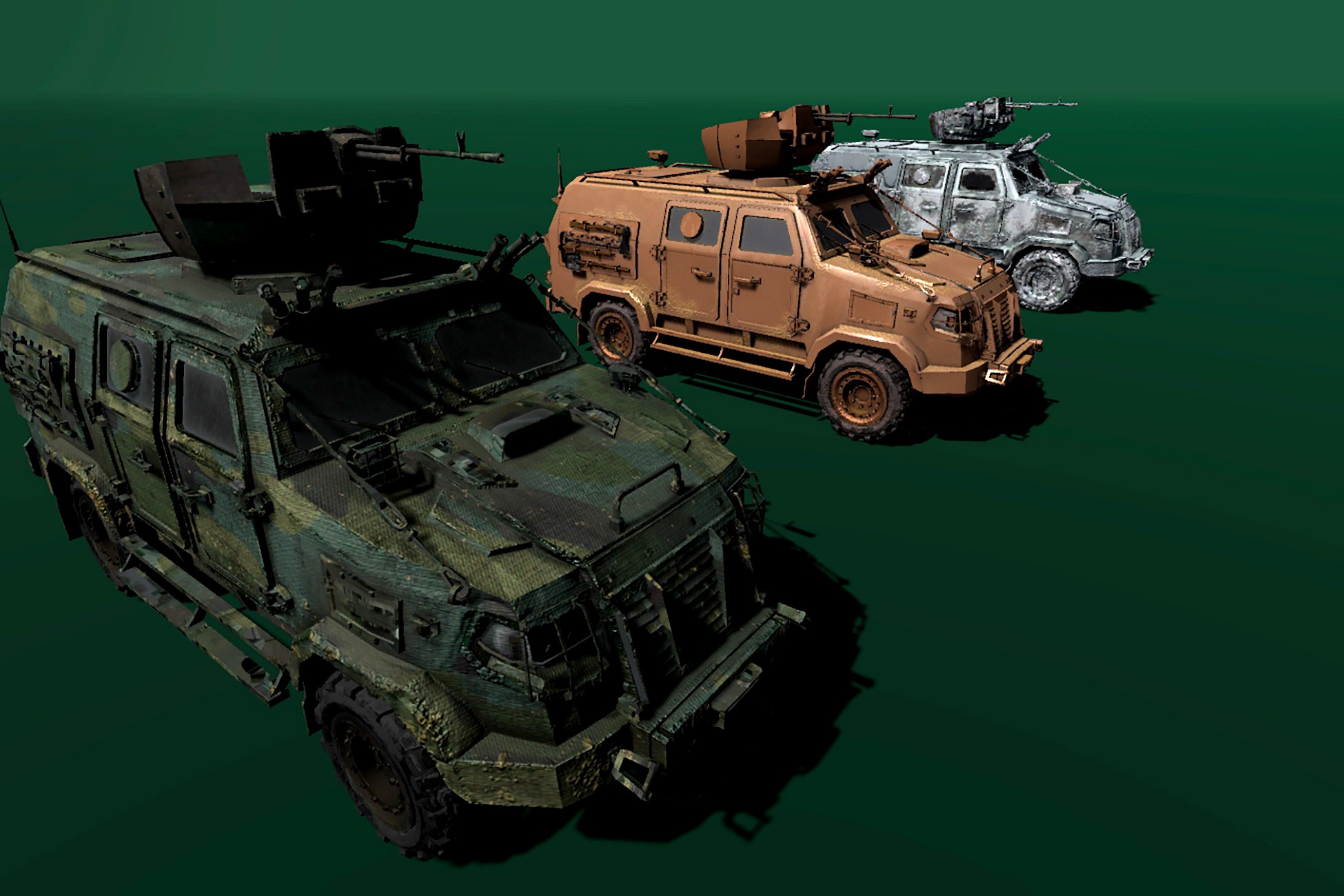 MRAP 3d model