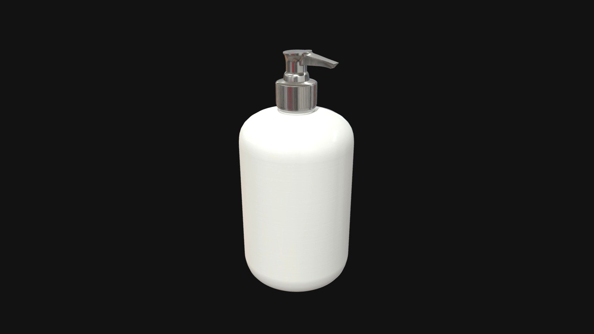 Cylindrical soap dispenser 3d model