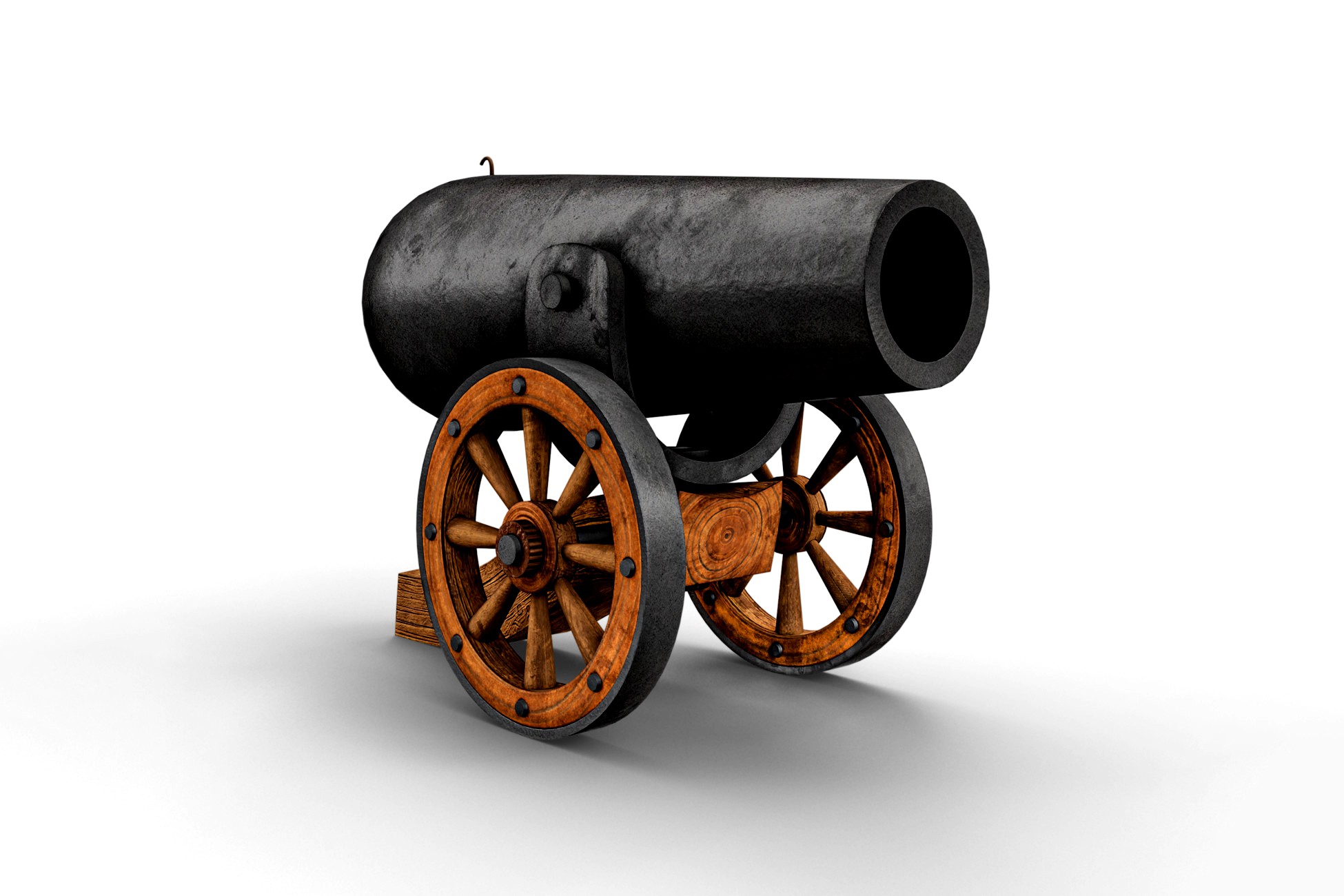 Medieval Ancient Cannon 3d model
