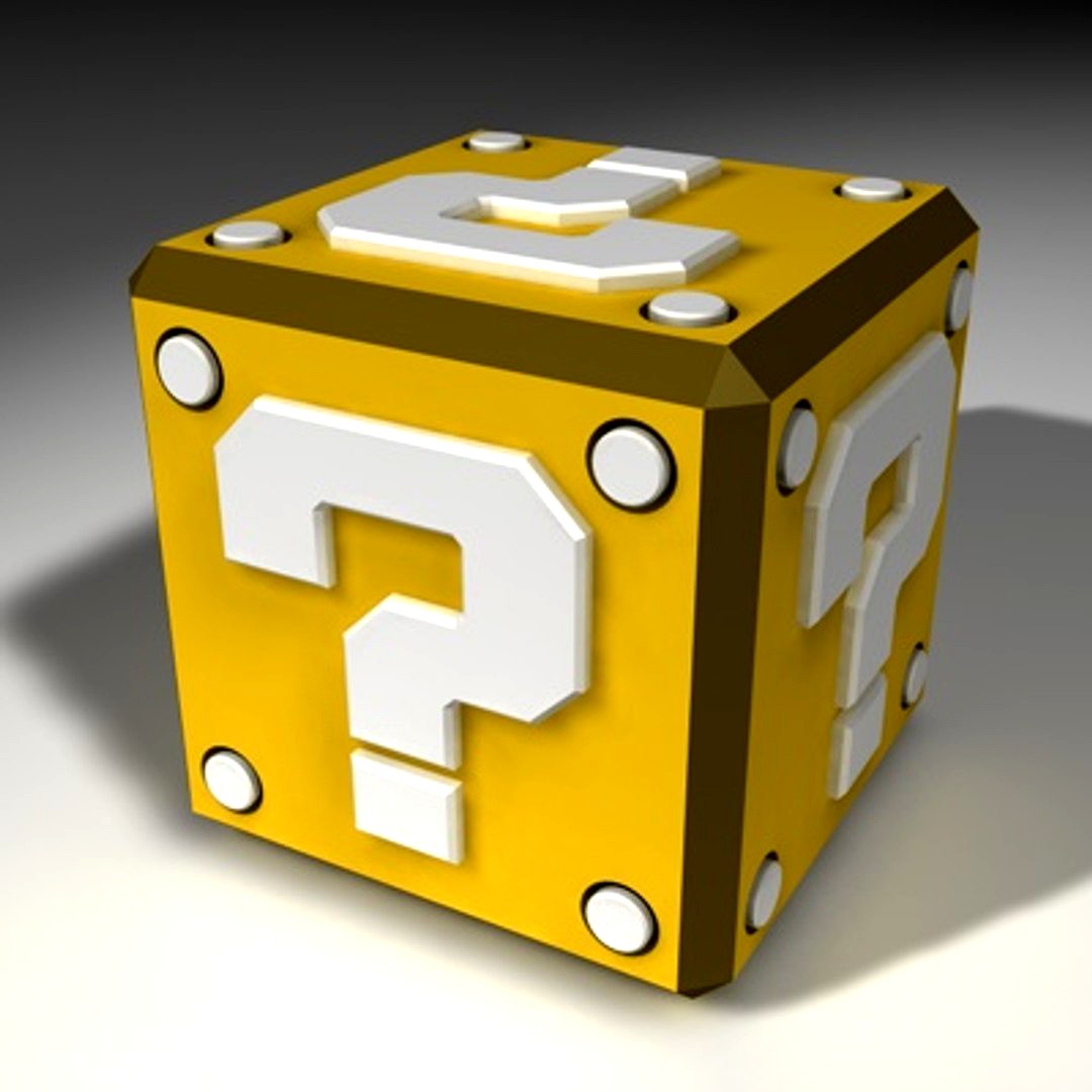 Super Mario Box 3d model