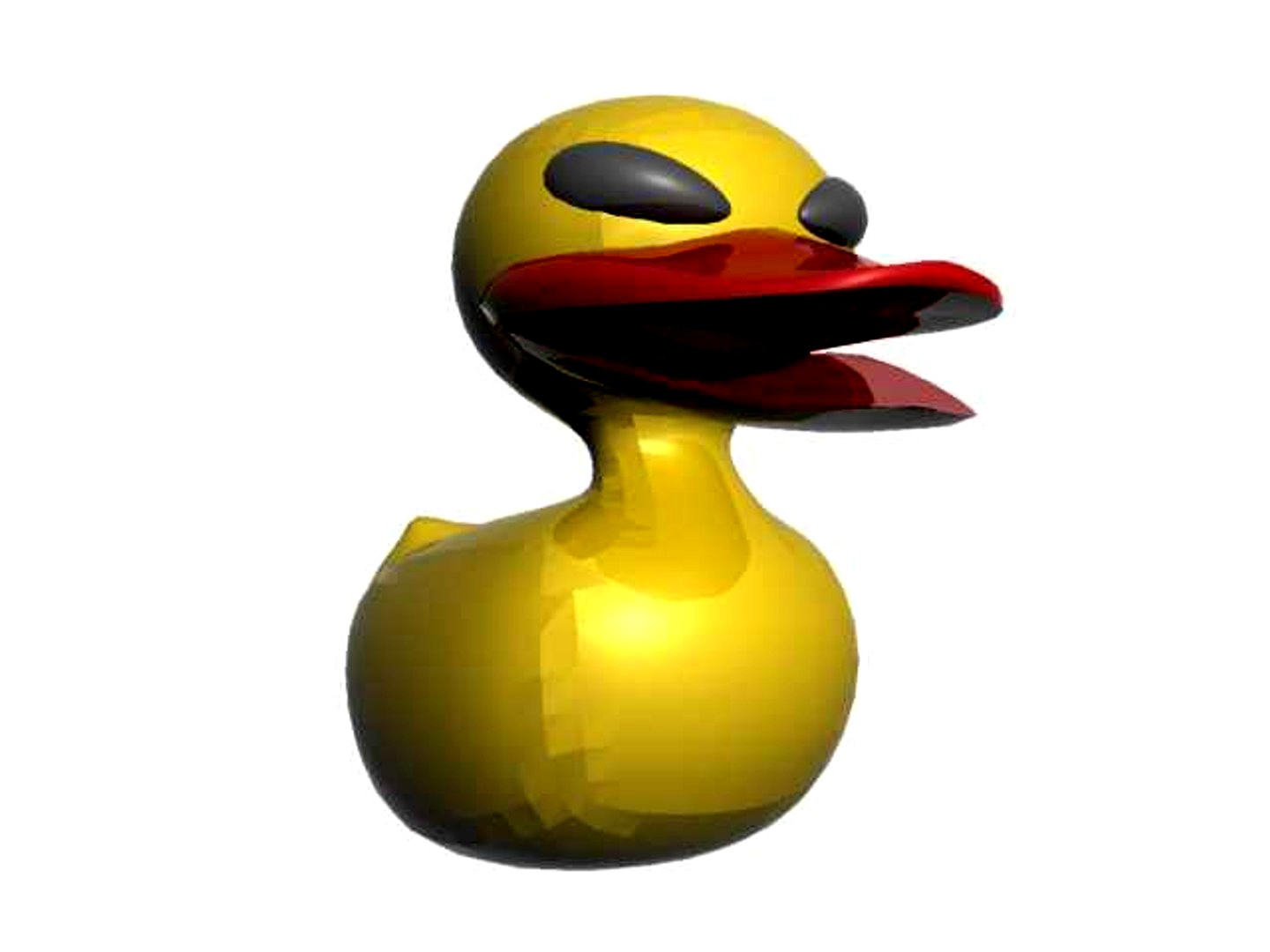 Evil Duck 3d model