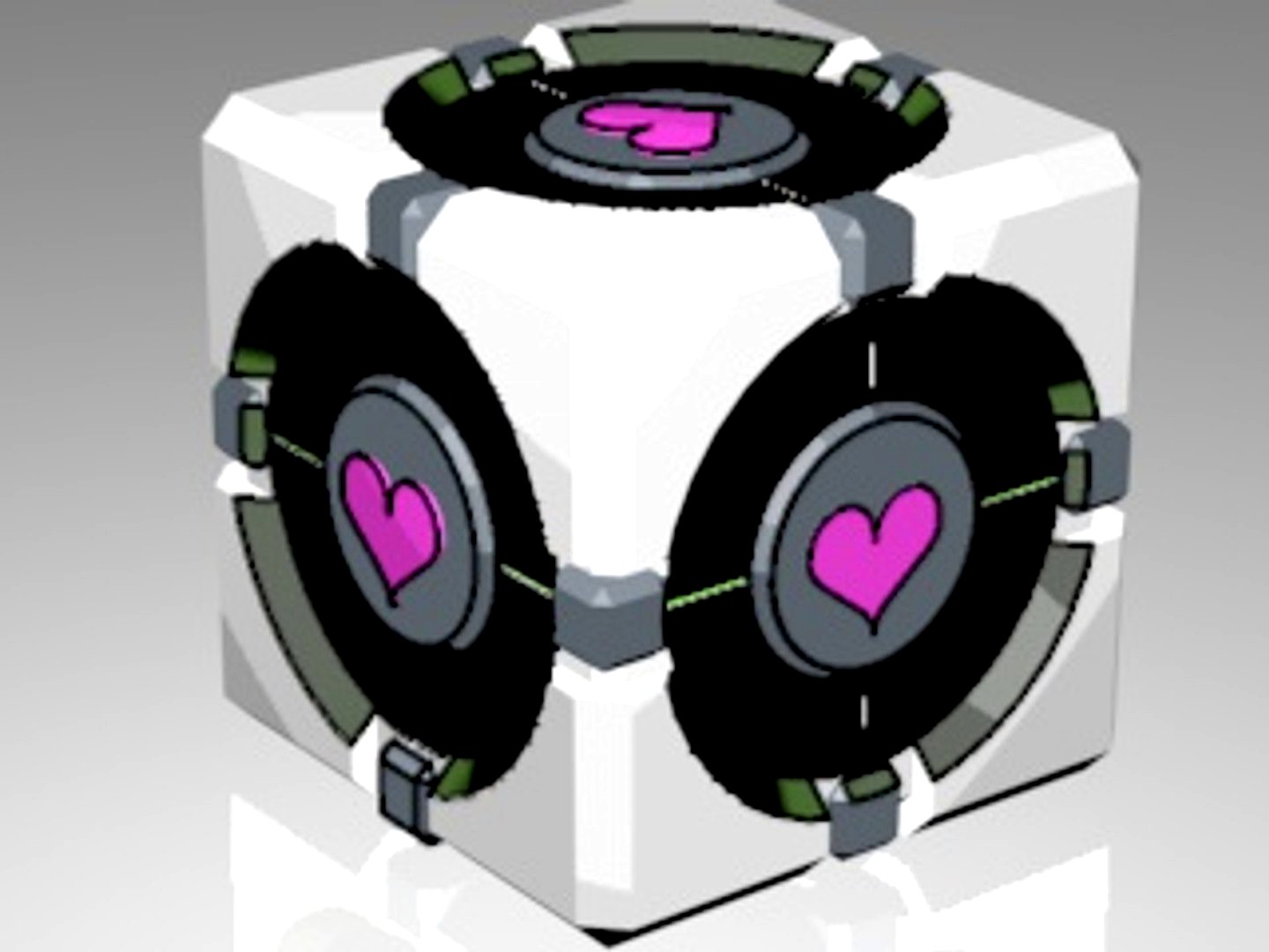 Companion Cube 3d model