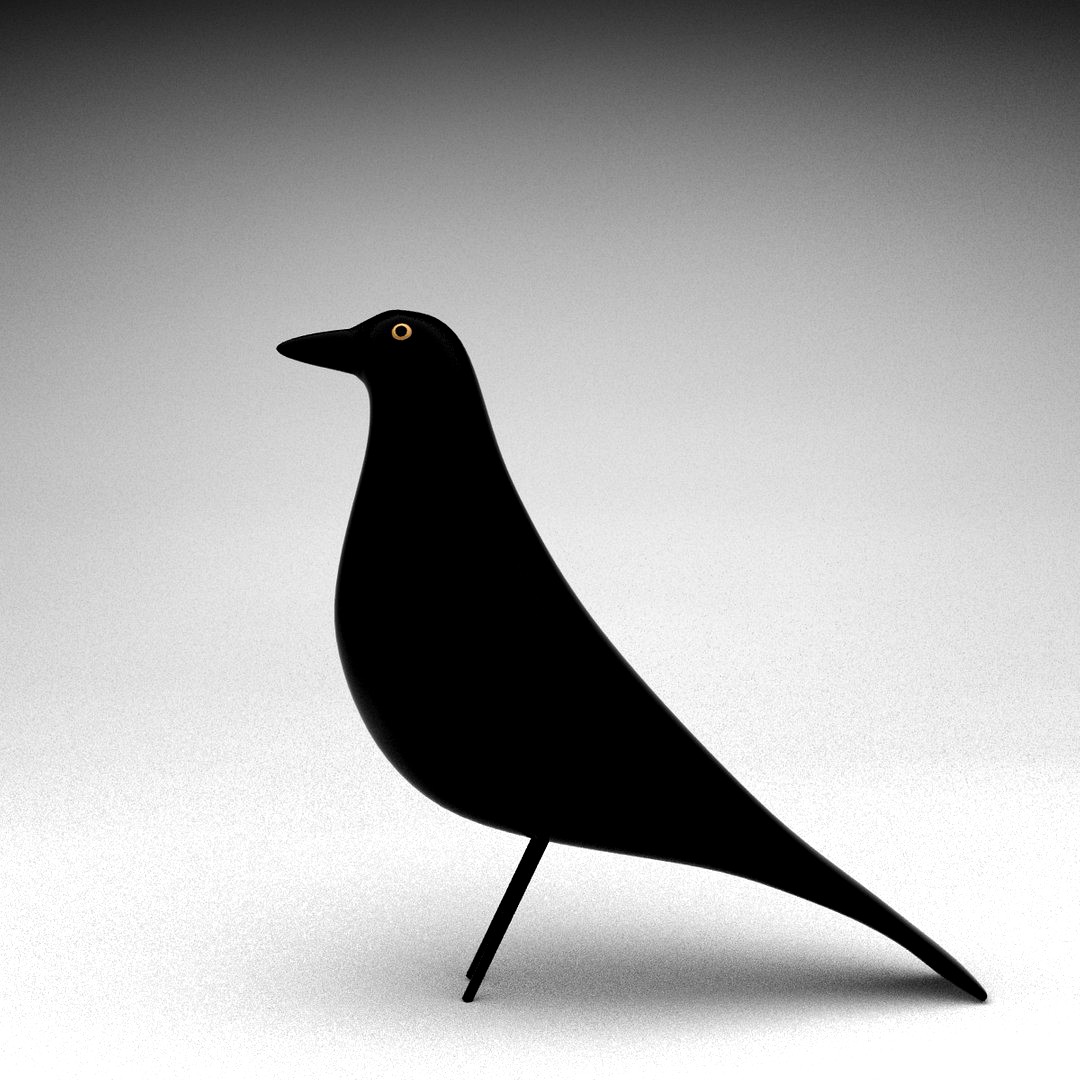 Eames House Bird 3d model