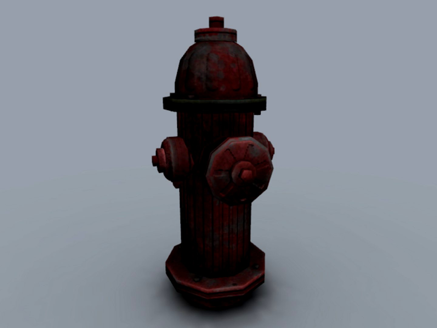 Free Fire Hydrant 3d model