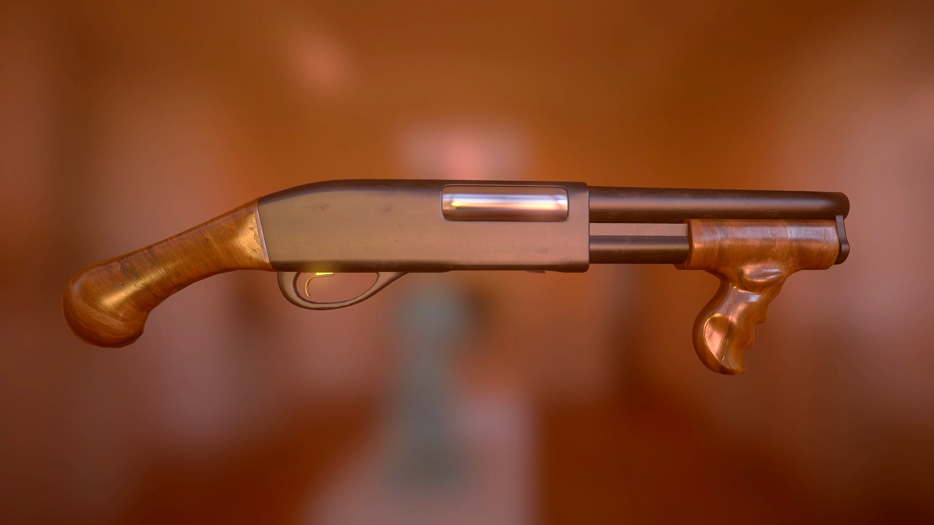 Wasteland Shorty Shotgun 3d model
