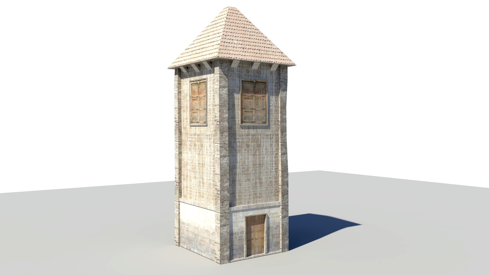 Medieval Tower 3d model