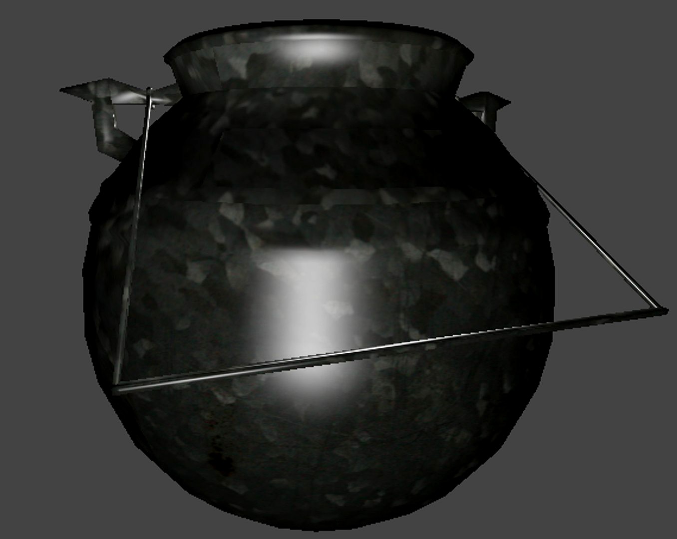 Medieval Kettle 3d model