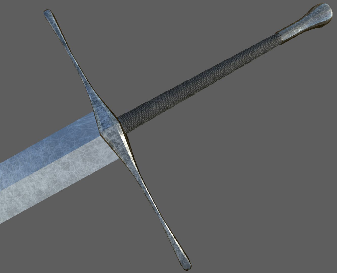 Medieval Sword 3d model