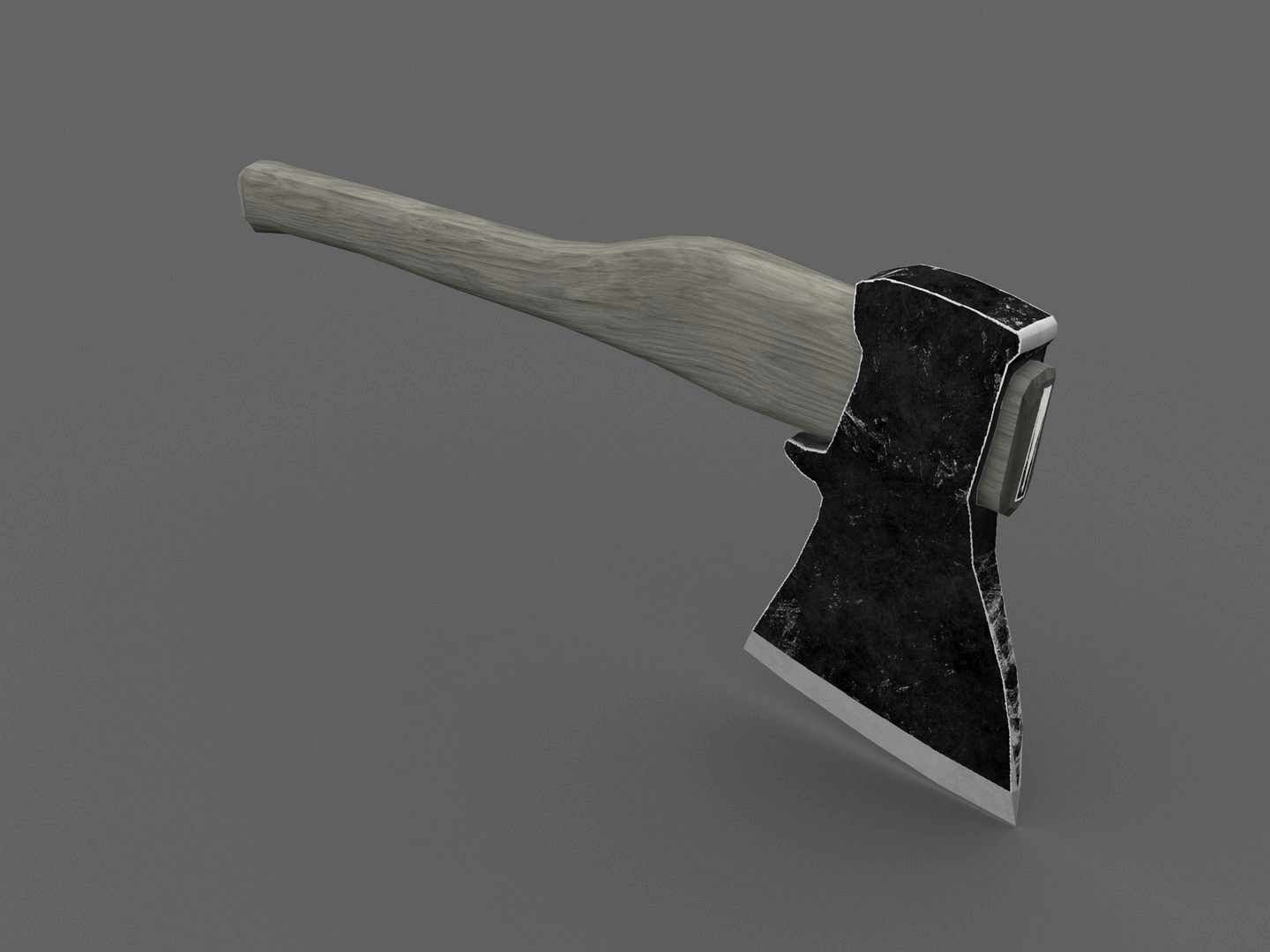 Carpenter's ax 3d model