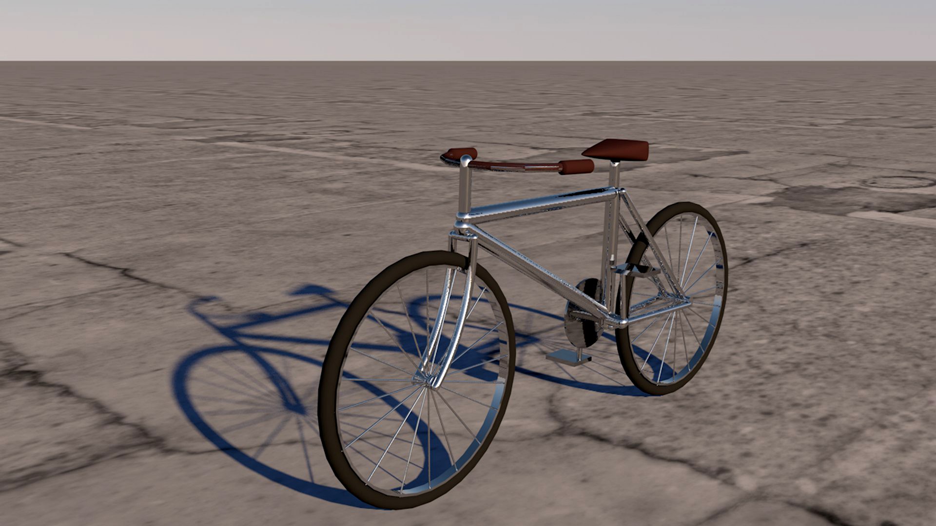 Simple Bicycle 3d model