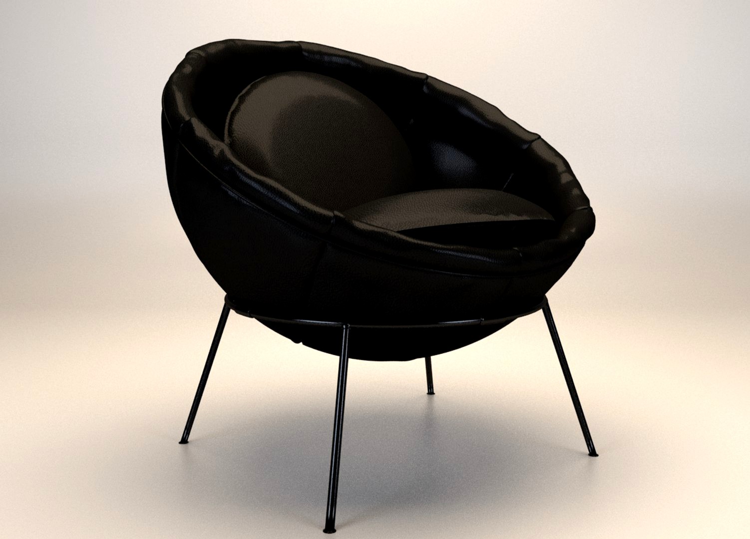 Bowl Chair 3d model