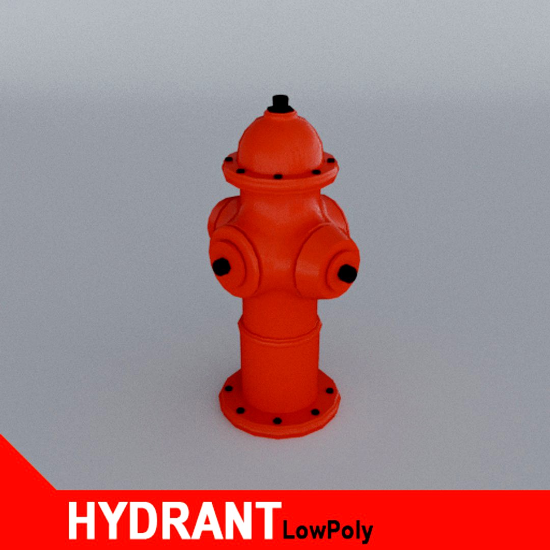 Hydrant 3d model